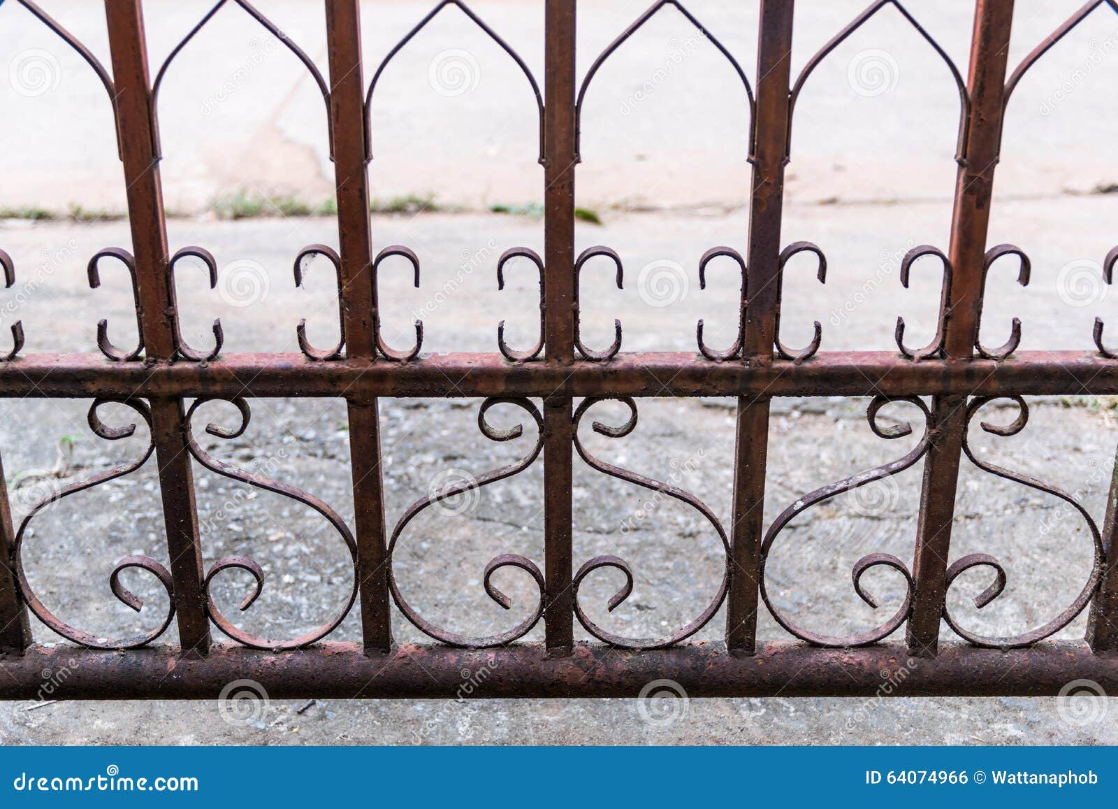Old rusty iron gates stock photo. Image of outdoor, guard - 64074966