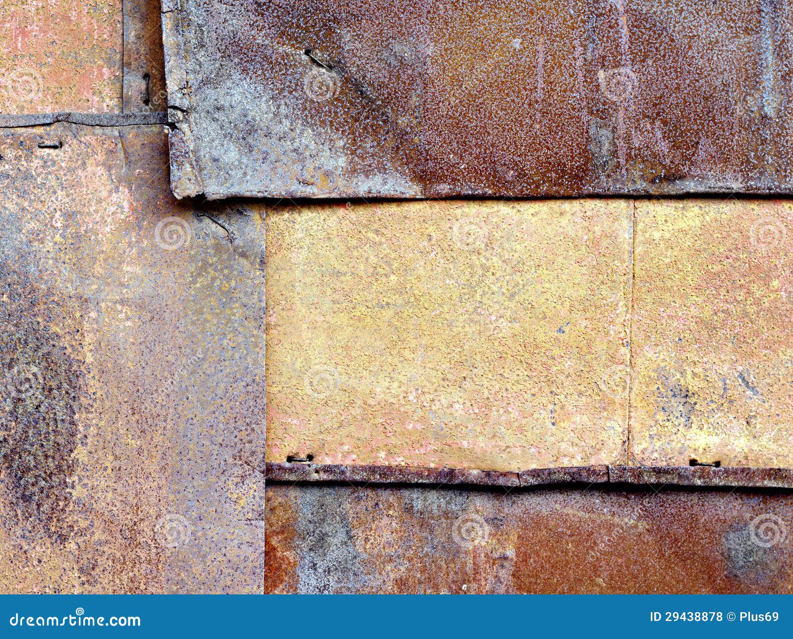 Old rusty iron sheets stock photo. Image of roof, grey - 29438878