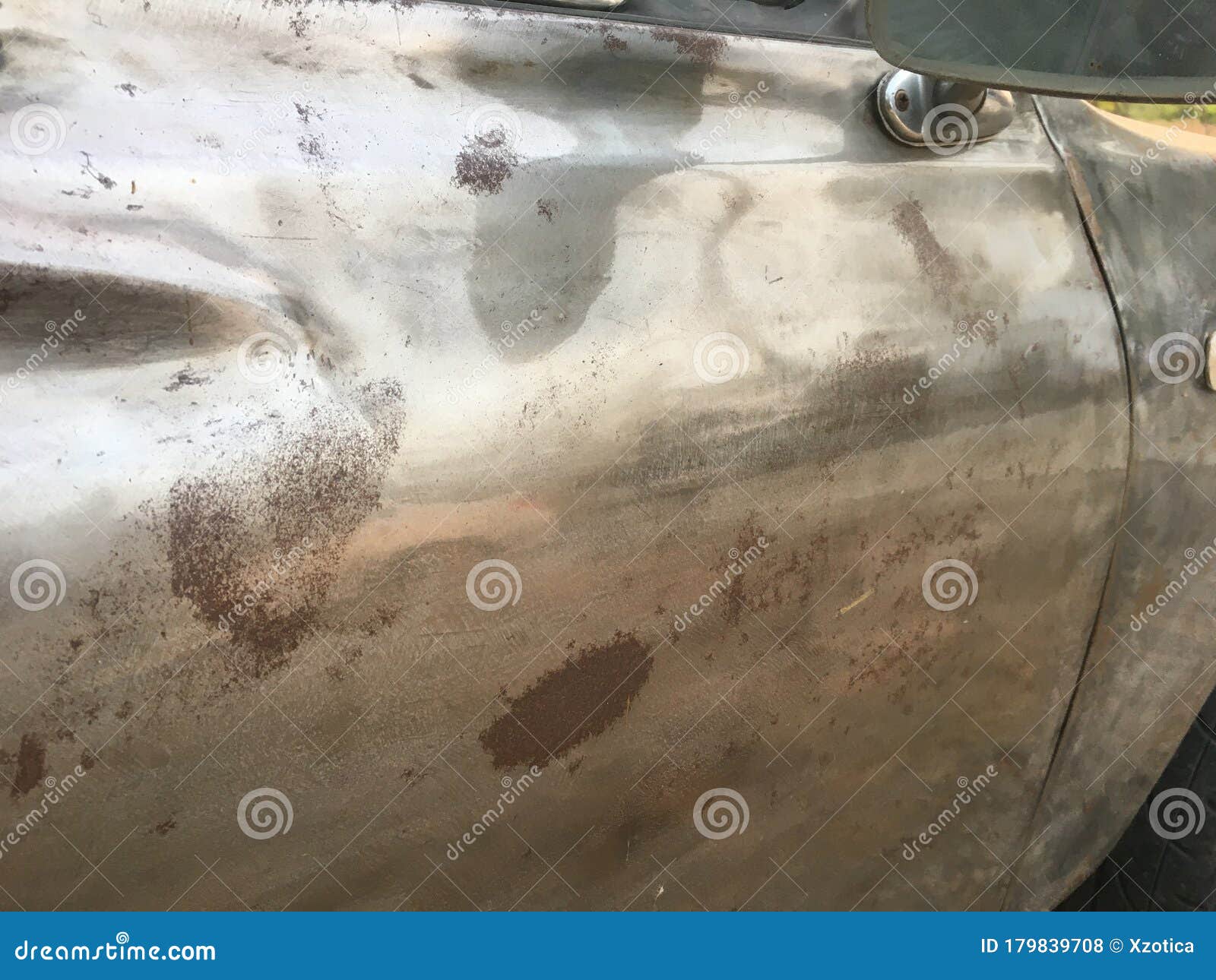 The Old and Rusty Iron Surface of a Car Stock Photo - Image of breakage ...