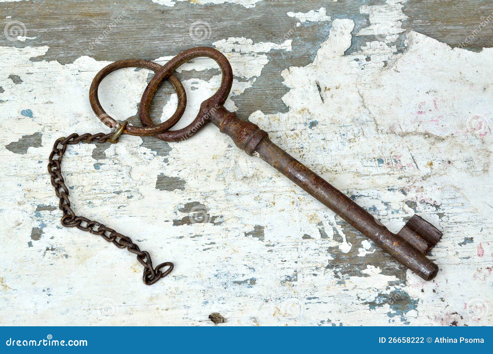 Old rusty key stock photo. Image of oldfashioned, book - 26658222