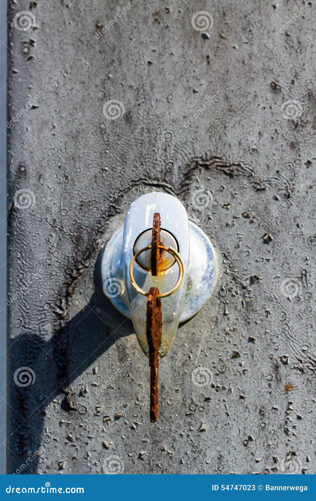 Old Rusty Key Inside a Keyhole Stock Image - Image of rust, safe: 54747023
