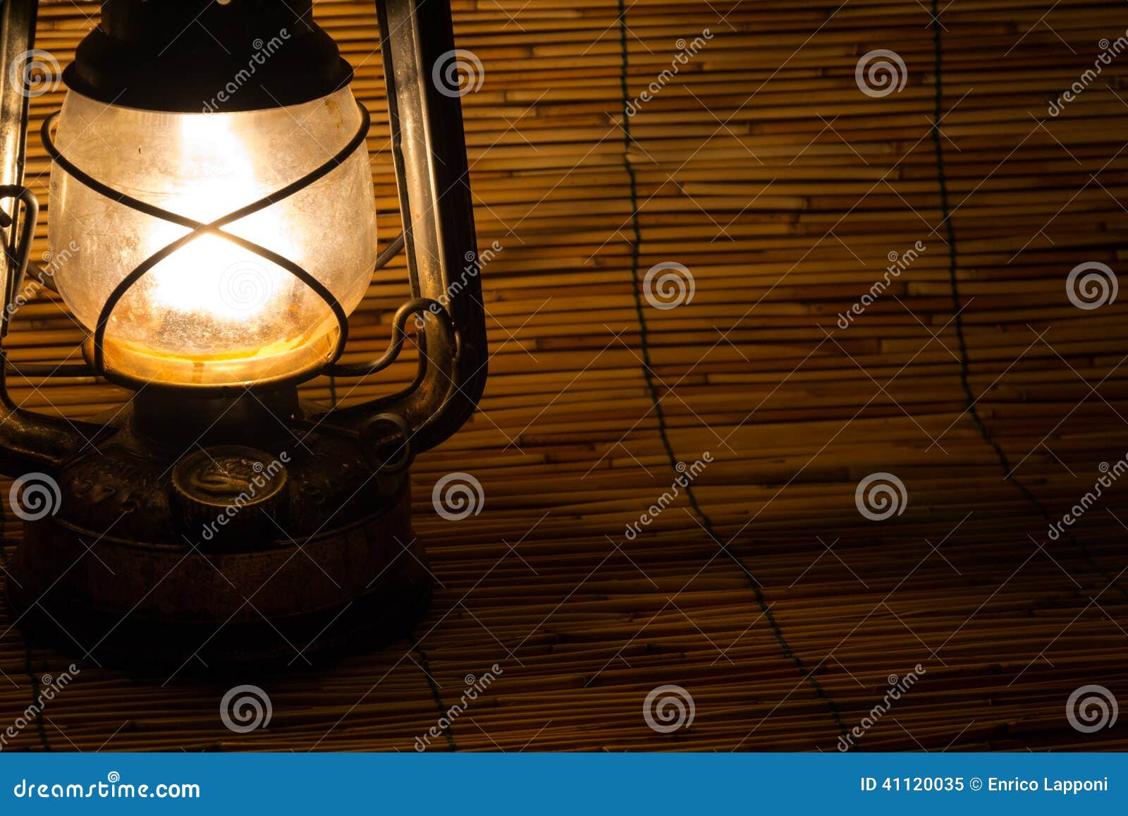 Old rusty lantern stock image. Image of flame, glass - 41120035