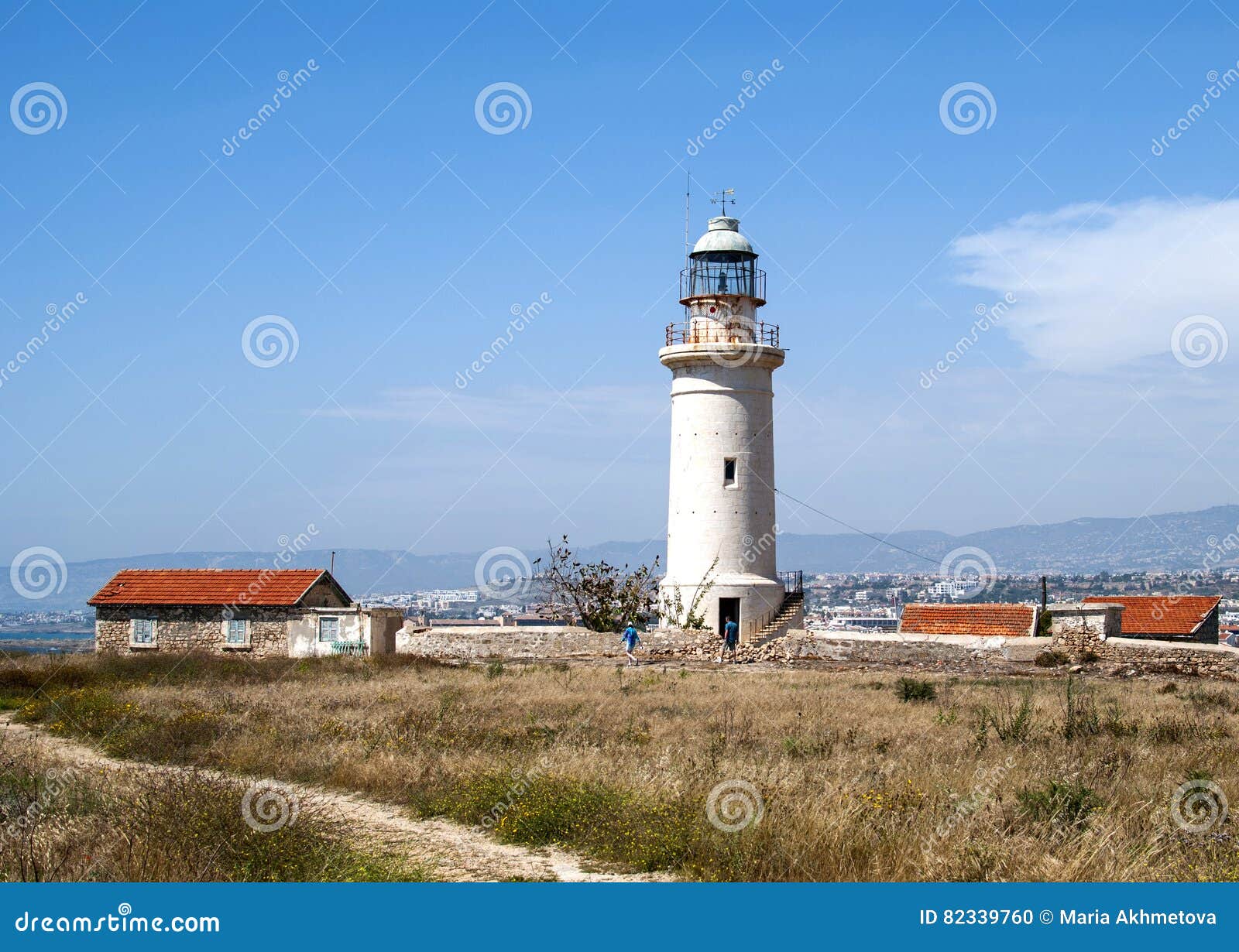 Old rusty lighthouse stock photo. Image of famous, historic - 82339760