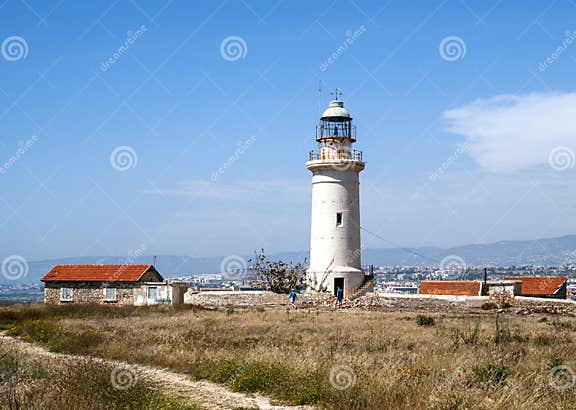 Old rusty lighthouse stock photo. Image of famous, historic - 82339760