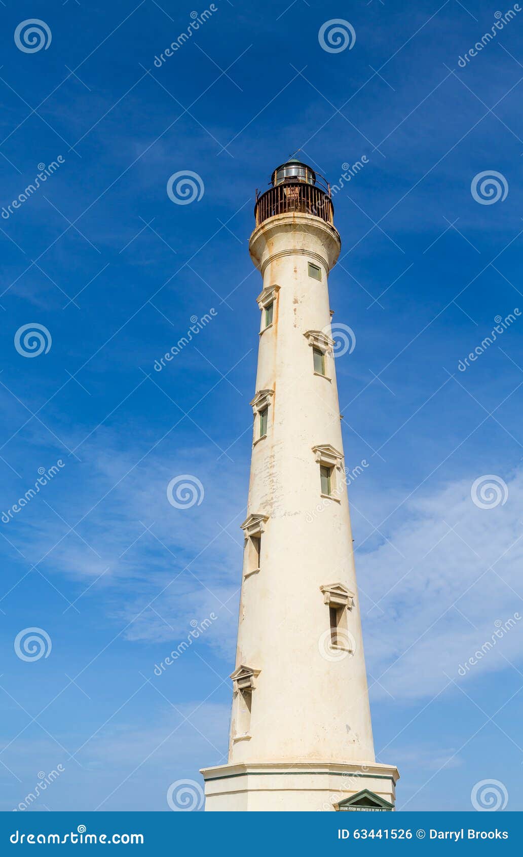 Old Rusty Lighthouse stock photo. Image of beam, brick - 63441526