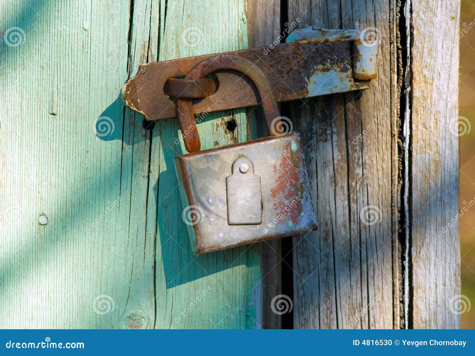 Old rusty lock stock photo. Image of secure, protection - 4816530