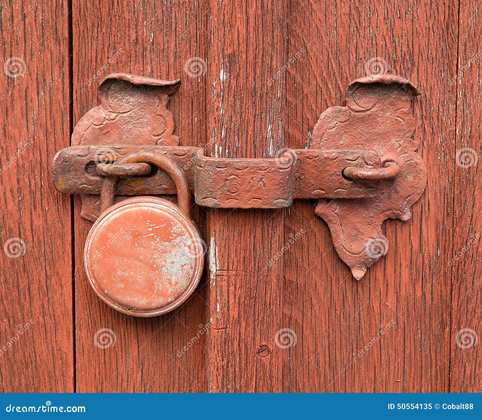 Old, rusty lock stock image. Image of access, dirty, entrance - 50554135