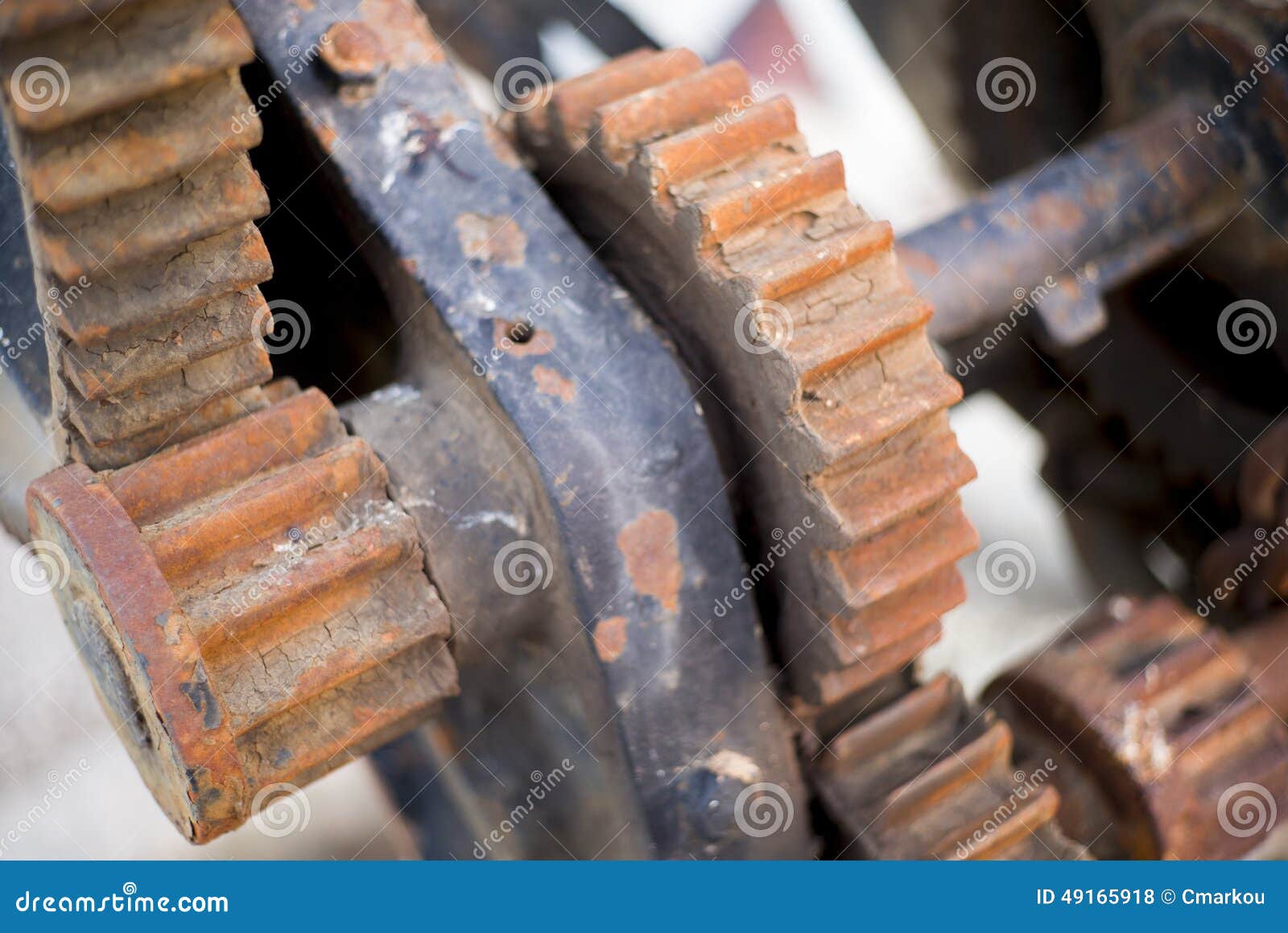 Old rusty machinery stock photo. Image of orange, machine - 49165918