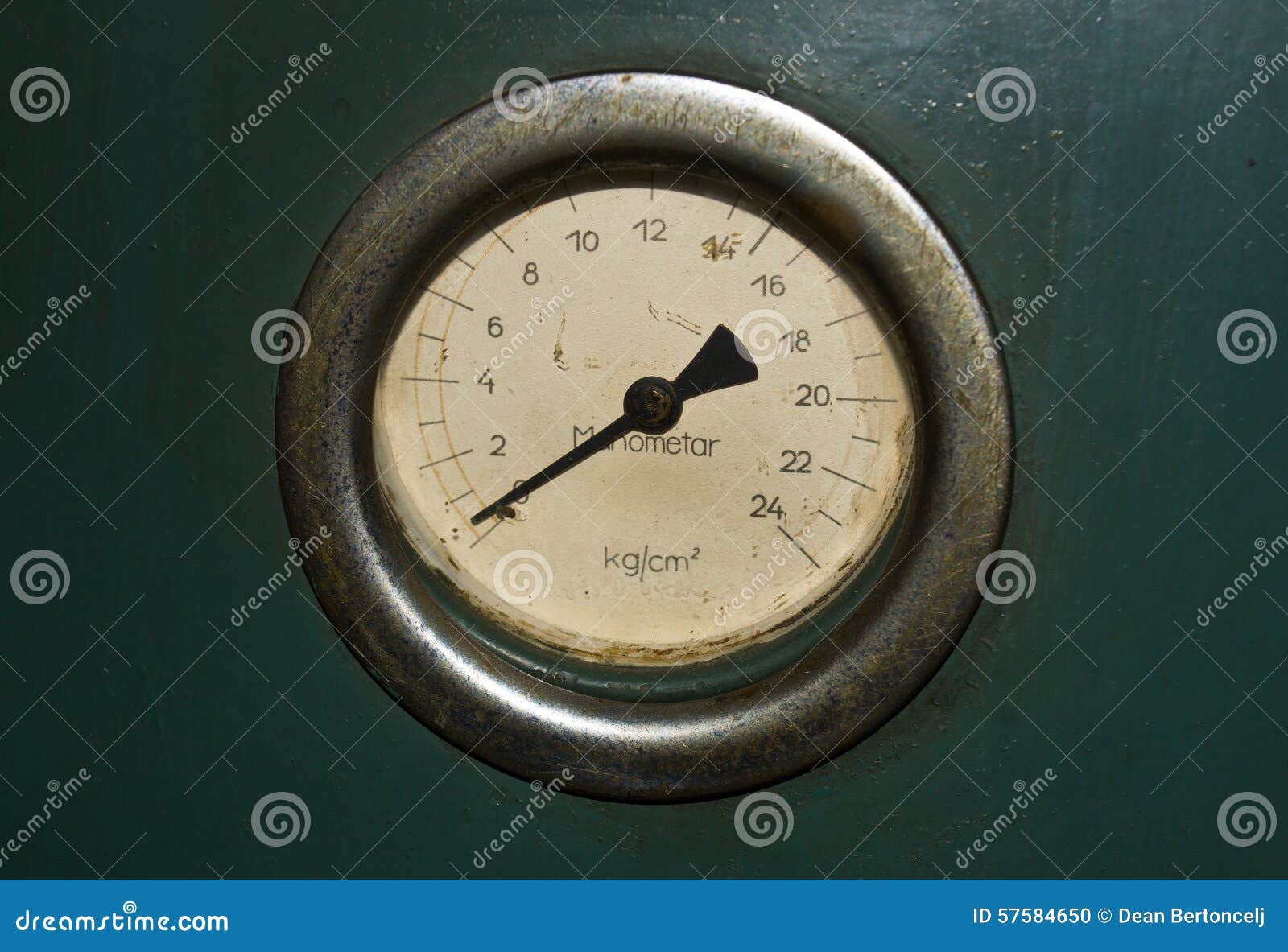 Old rusty manometer stock photo. Image of device, pressure - 57584650