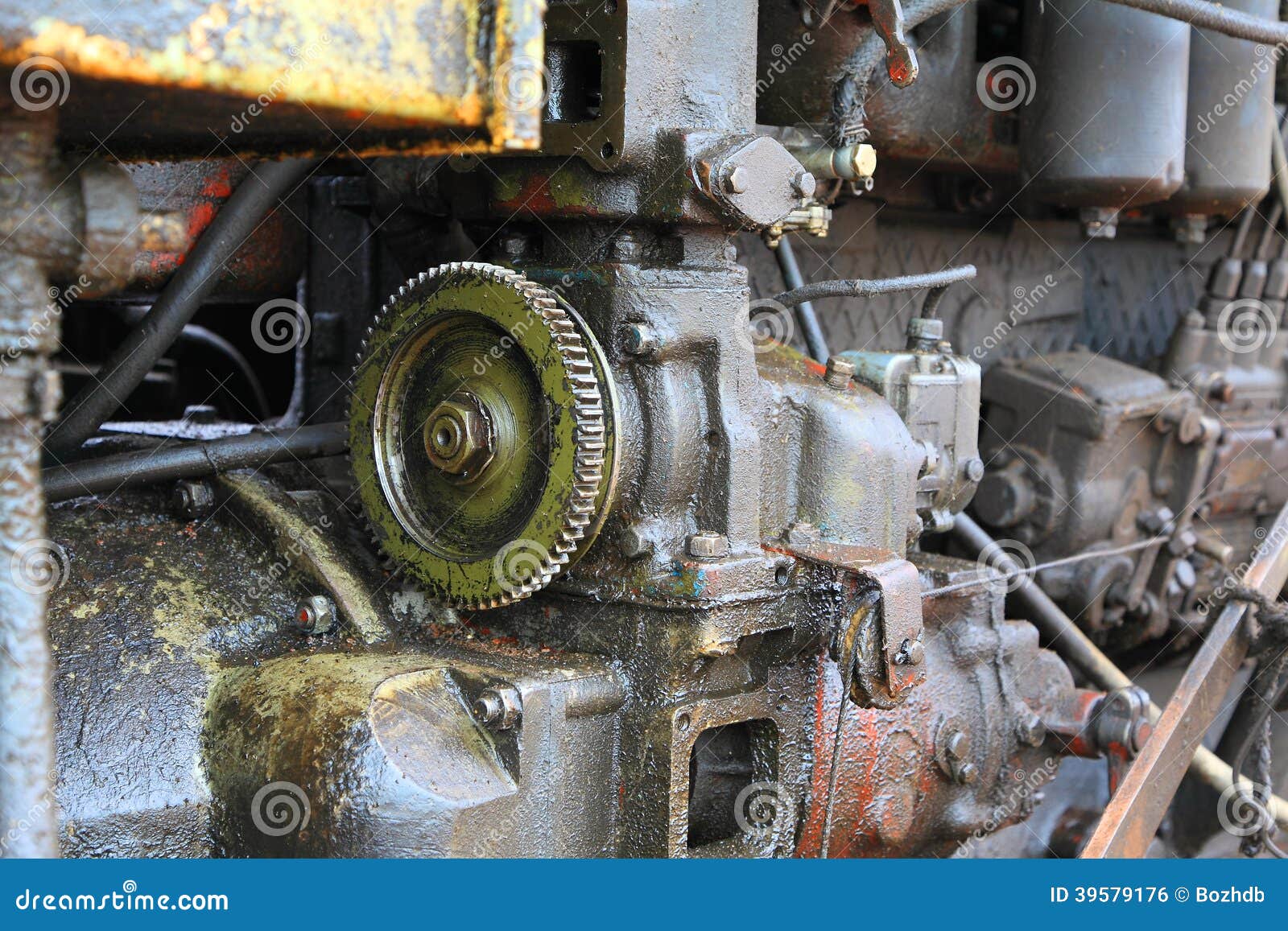 Old rusty mechanism stock photo. Image of industrial - 39579176