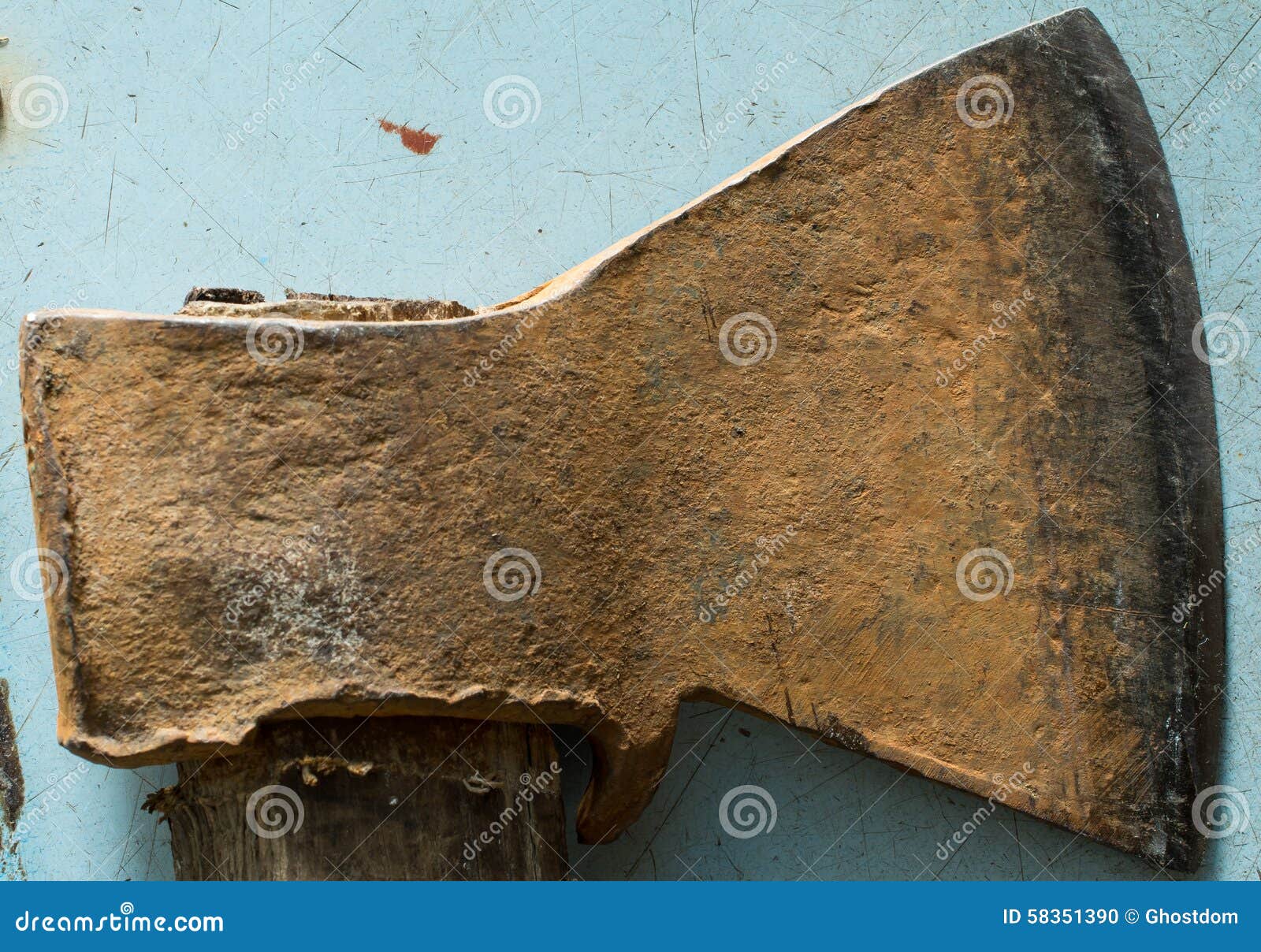 Old rusty metal axe stock photo. Image of damaged, black - 58351390