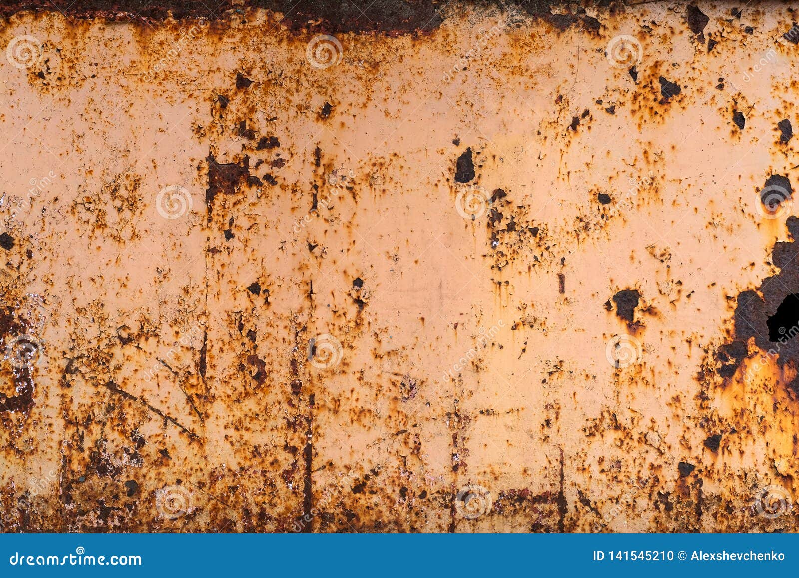 Old Rusty Metal Background, Ancient Painted Iron Stock Photo - Image of ...