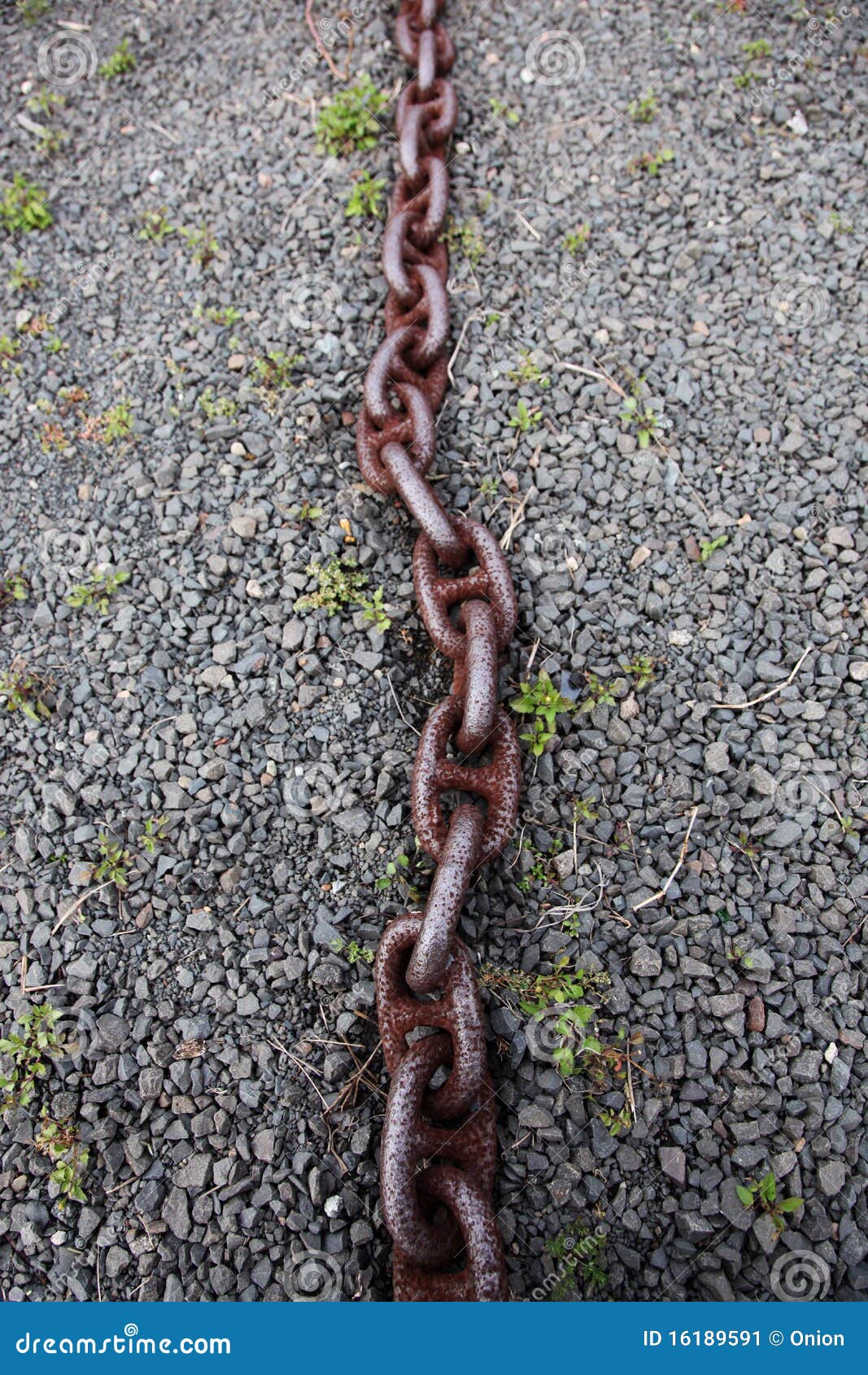 Old rusty metal chain stock image. Image of chain, closeup - 16189591