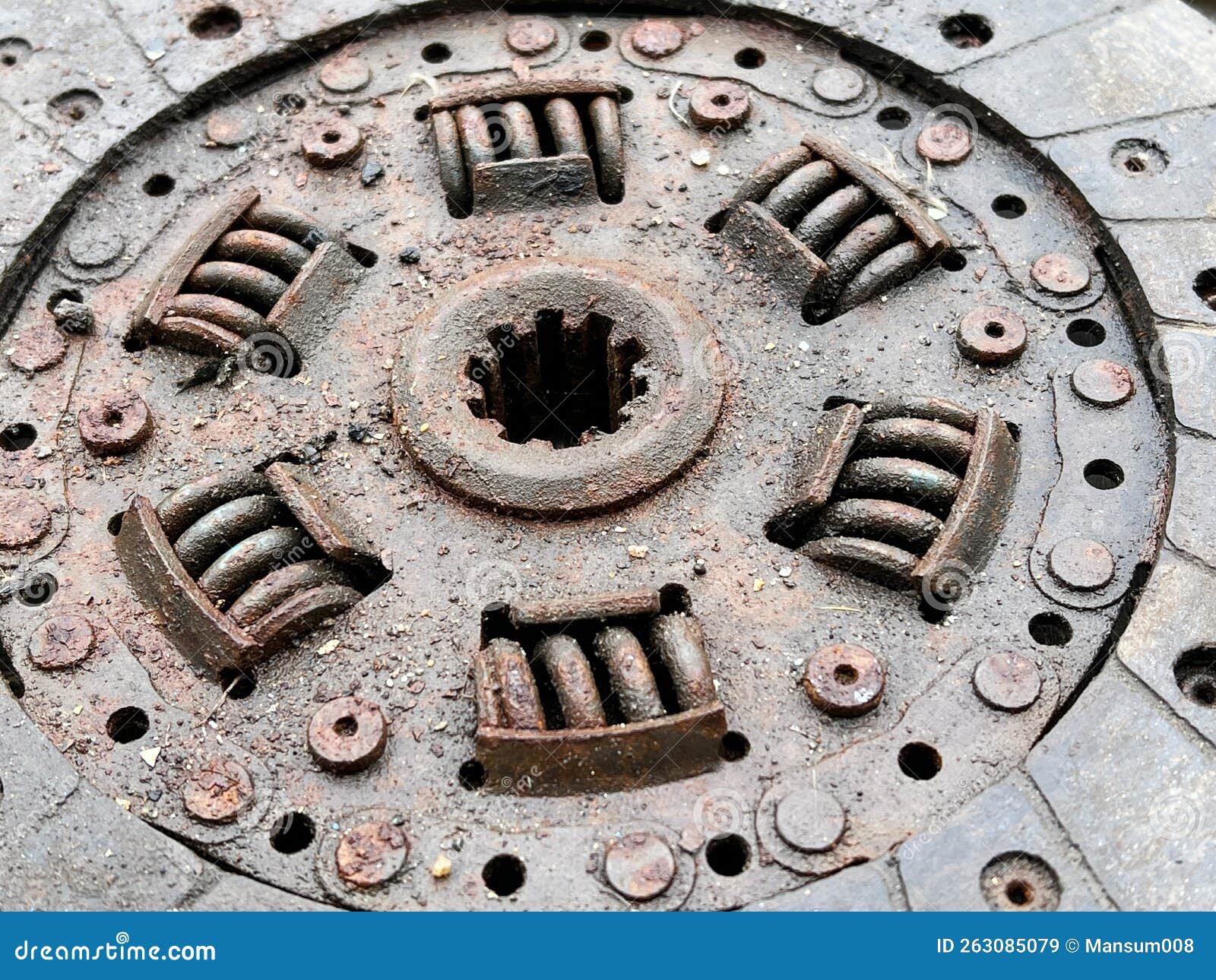 Old Rusty Metal Clutch Texture Stock Image - Image of wheel, metallic ...