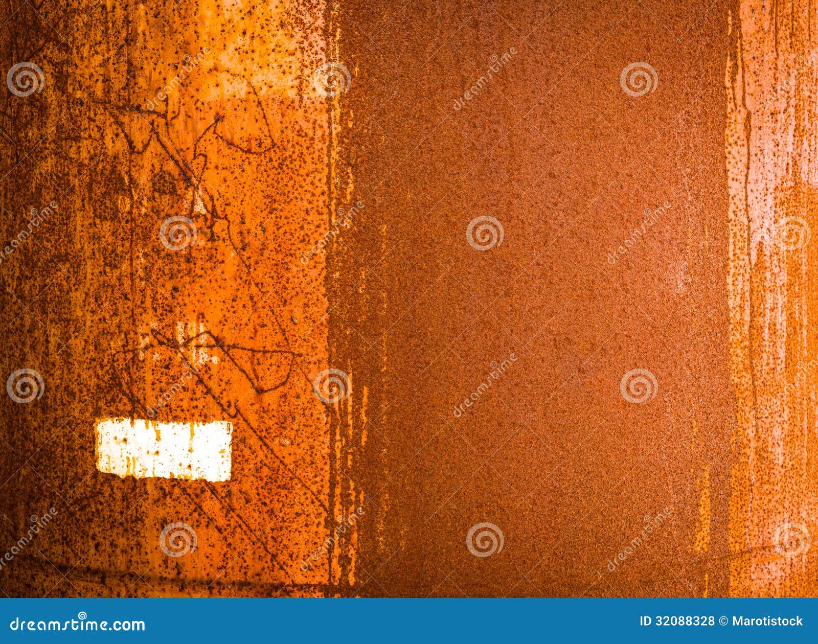 Old rusty metal container stock photo. Image of surface - 32088328