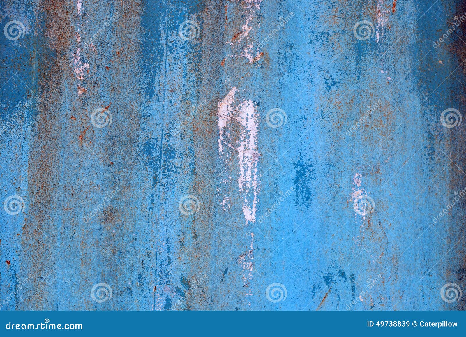 Old Rusty Metal Container Surface Stock Image - Image of rough, texture ...