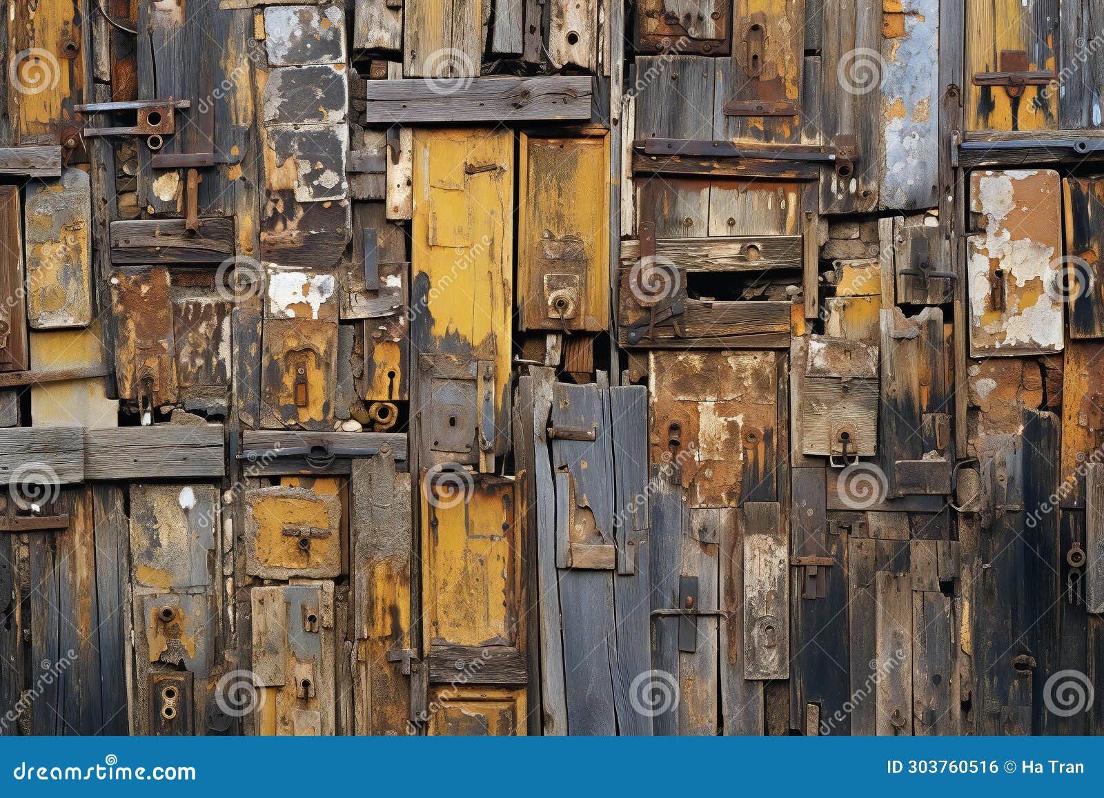 Old Rusty Metal Door Background, Old Rusty Metal Door Texture, Rusty ...