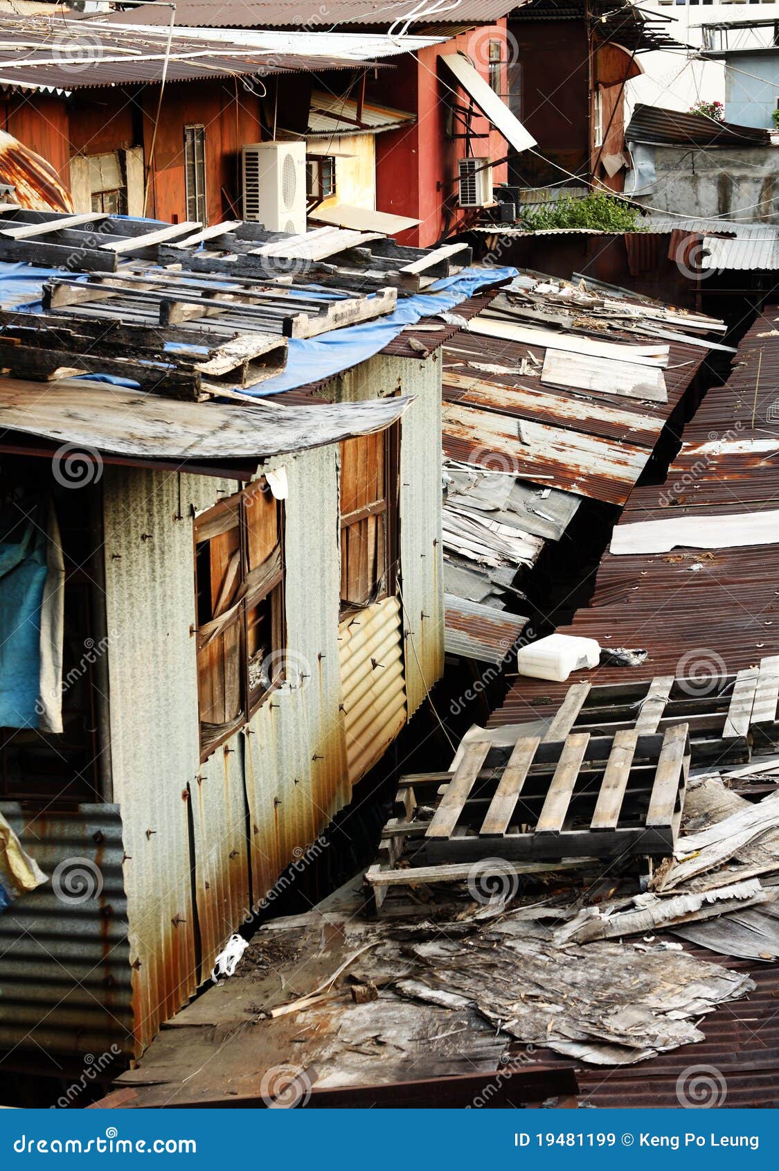 Old rusty metal housing stock image. Image of hong, green - 19481199