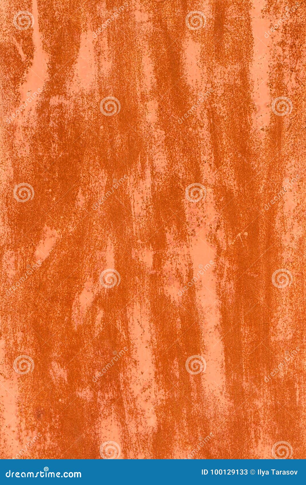 Old Rusty Metal Painted with Red Paint Stock Image - Image of abstract ...