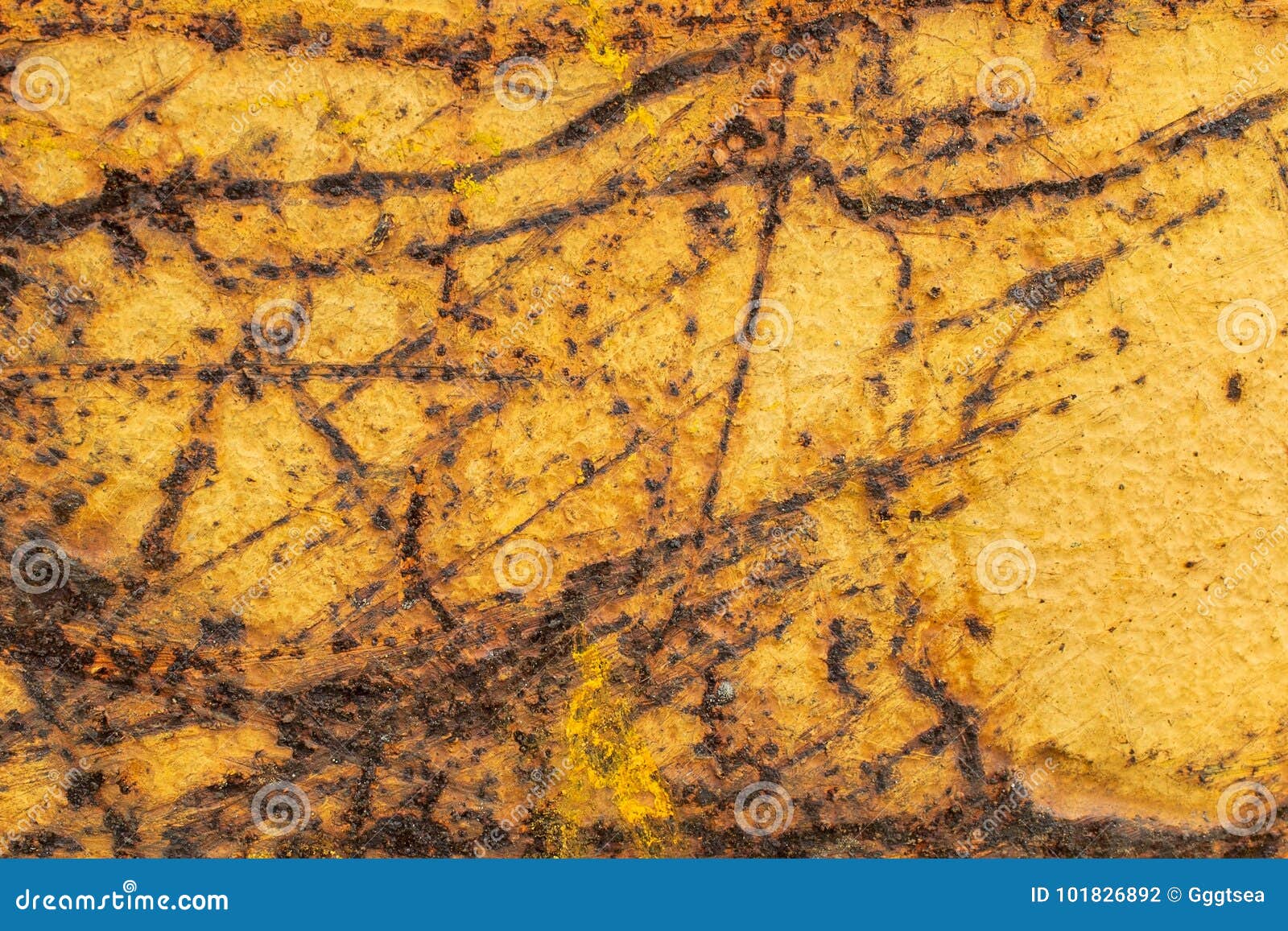 Old Rusty Metal Scratched Texture Stock Photo - Image of metallic ...