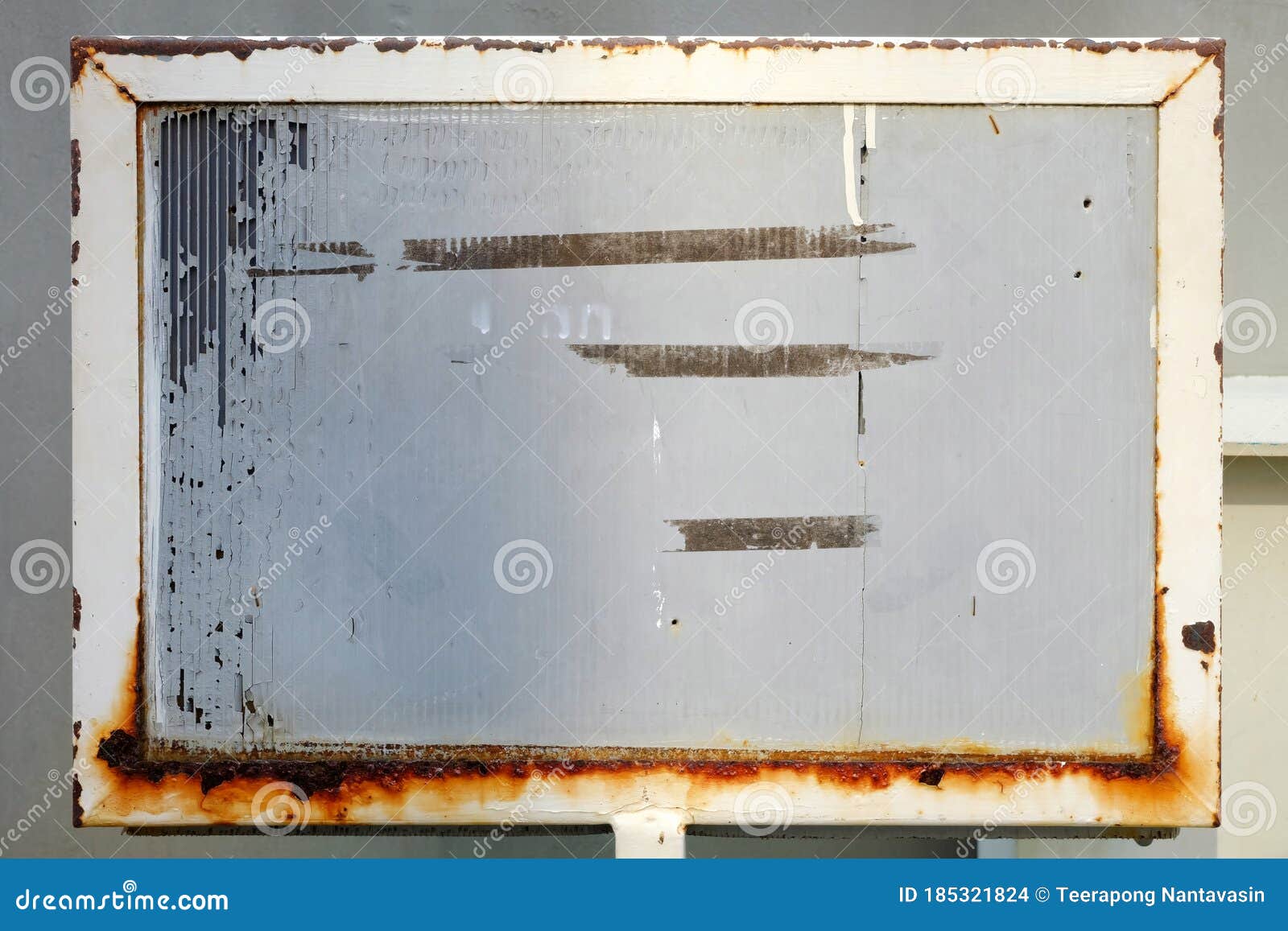 Old Rusty Metal Sign Frame Background, Suitable for Wallpaper, Backdrop ...