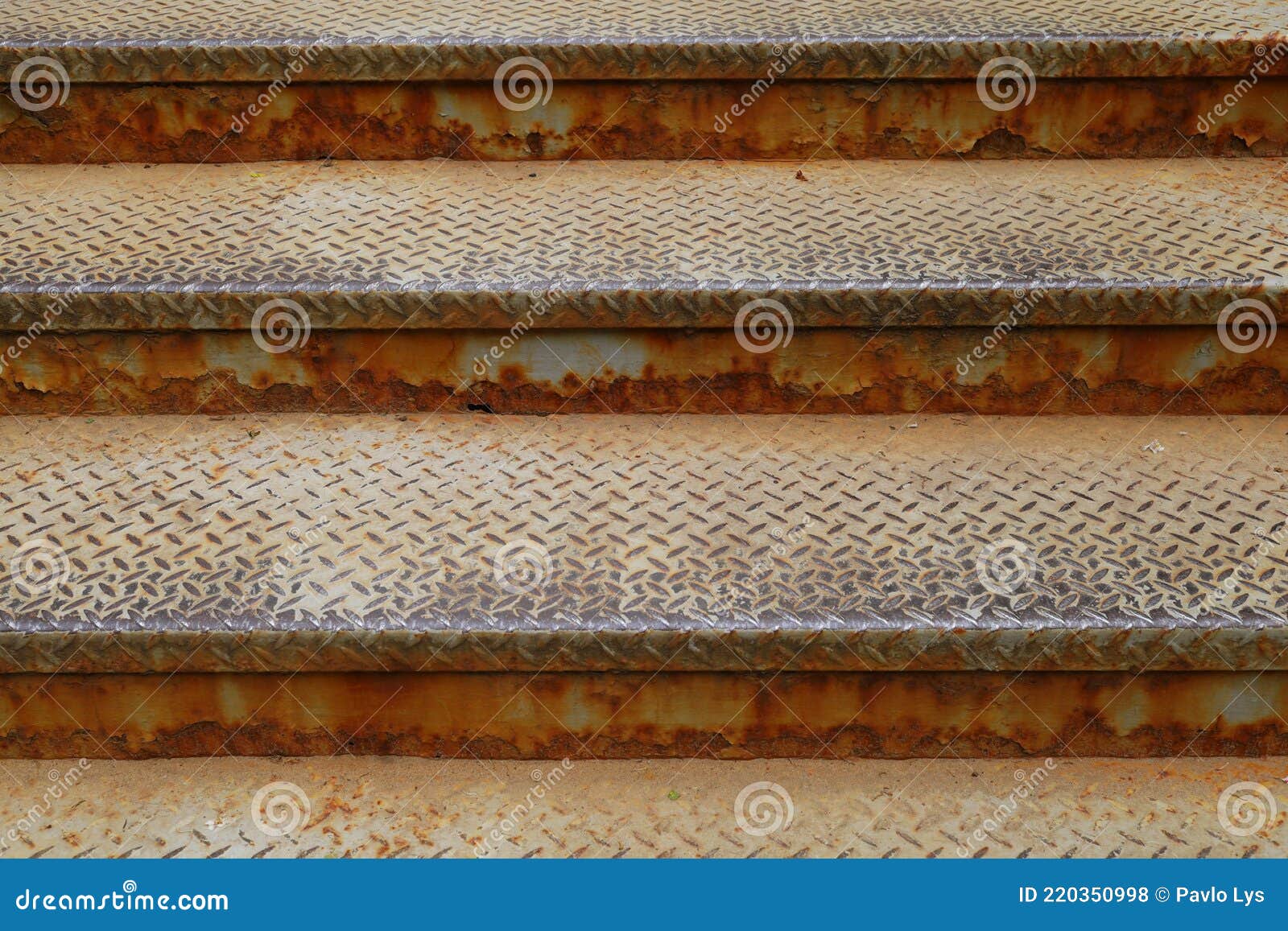 Old Rusty and Metal Stairs Close-up Stock Photo - Image of rustic ...