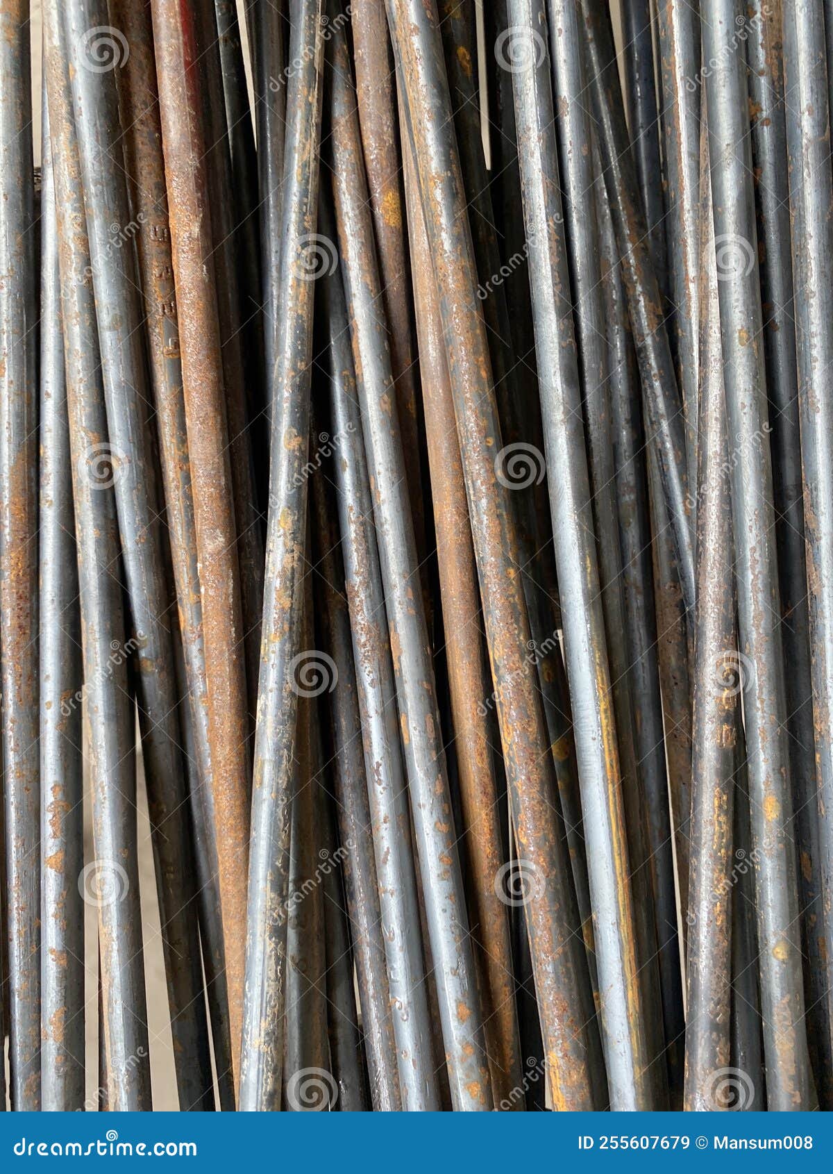 Old rusty metal texture stock image. Image of structure - 255607679