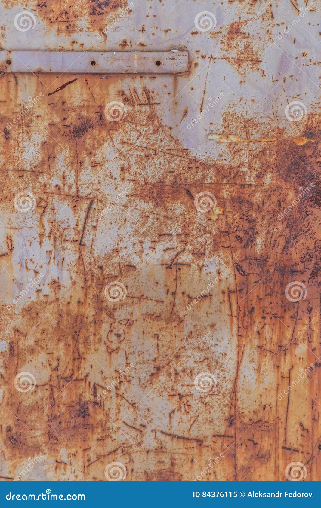 Old Rusty Metallic Background on the Street in Winter Stock Image ...