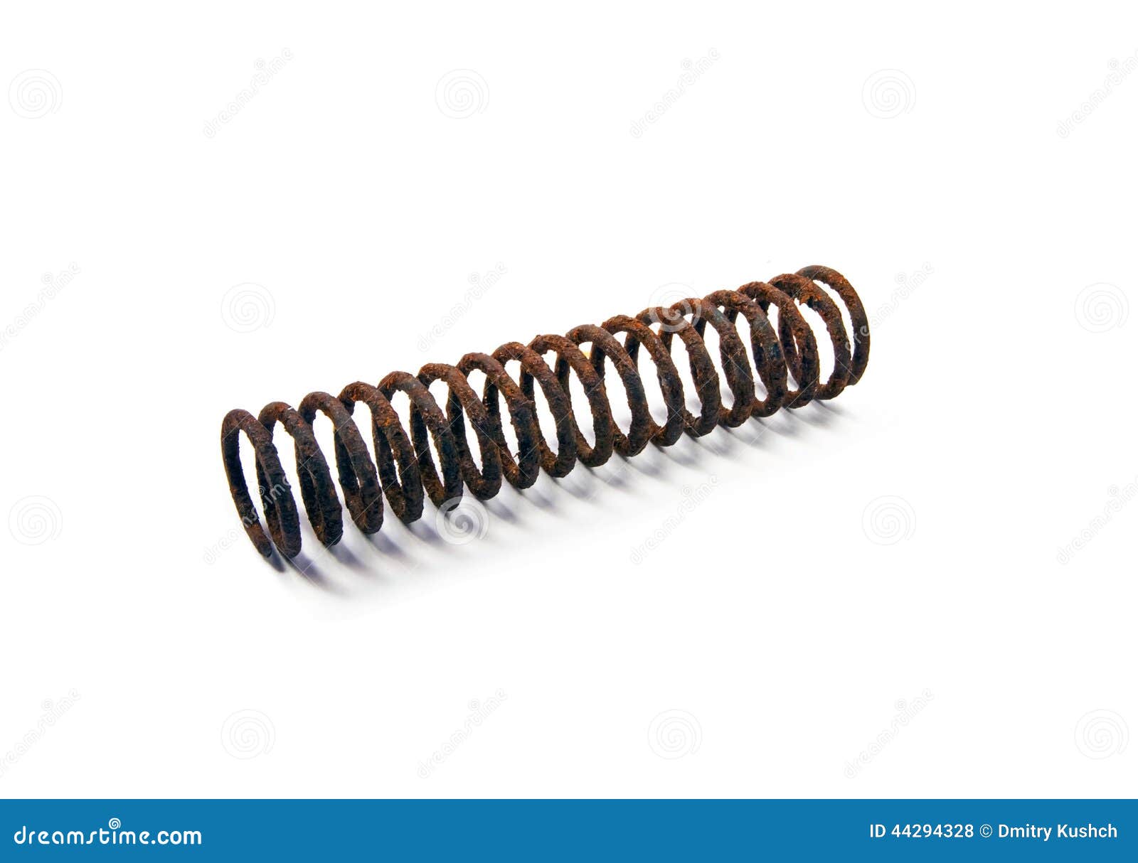 Old rusty metallic spring stock photo. Image of metal - 44294328