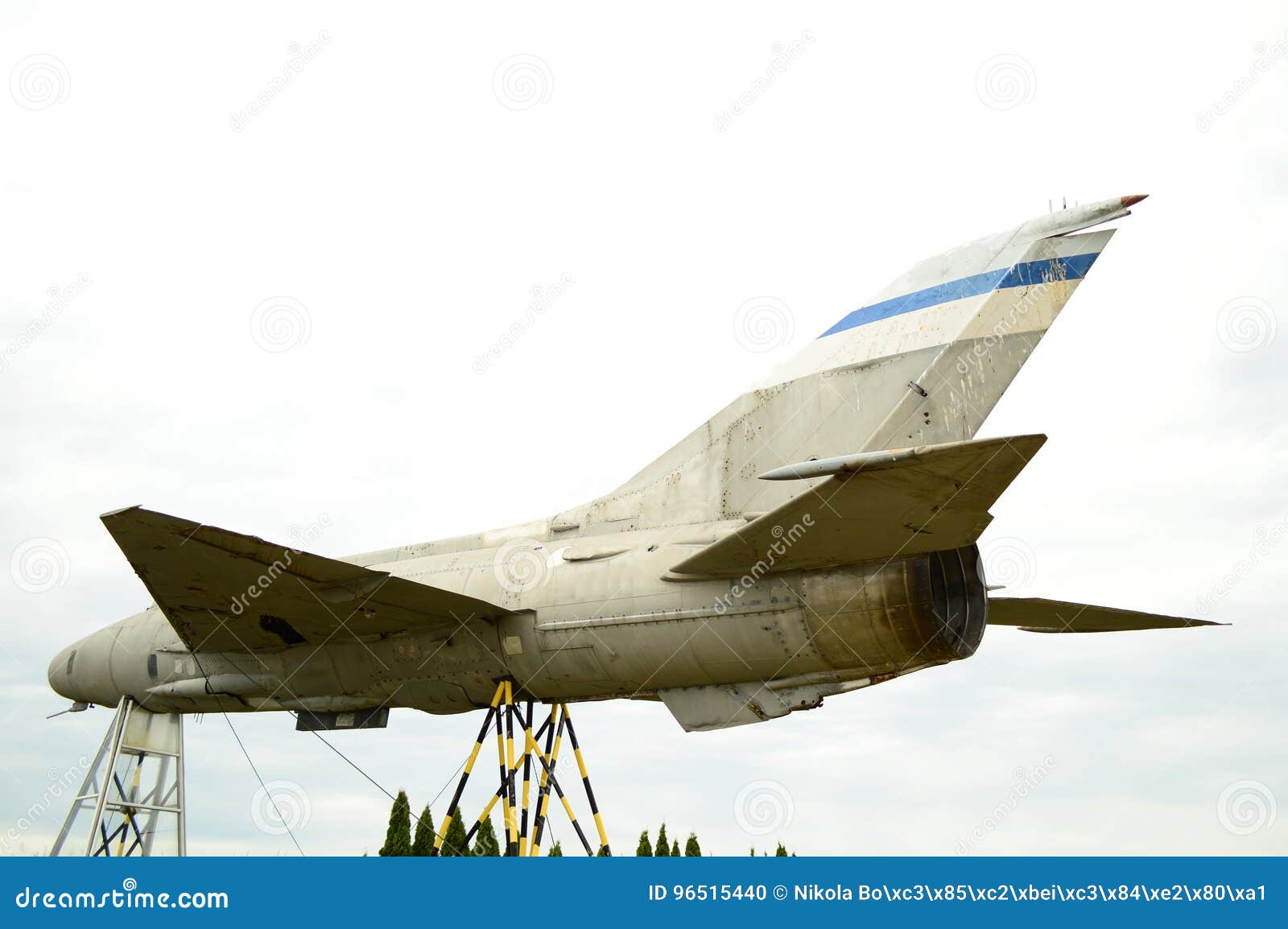 Old rusty military plane stock photo. Image of wing, aircraft - 96515440