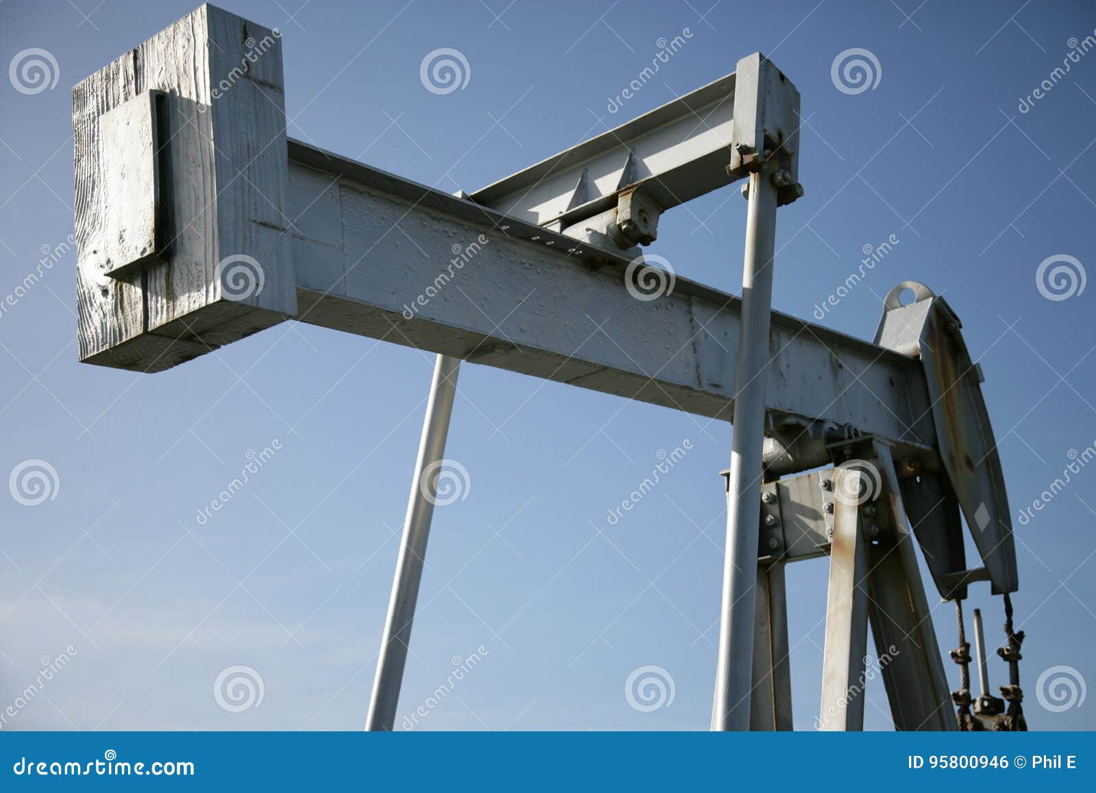 Old Rusty Oil Pump stock photo. Image of chain, pollution - 95800946