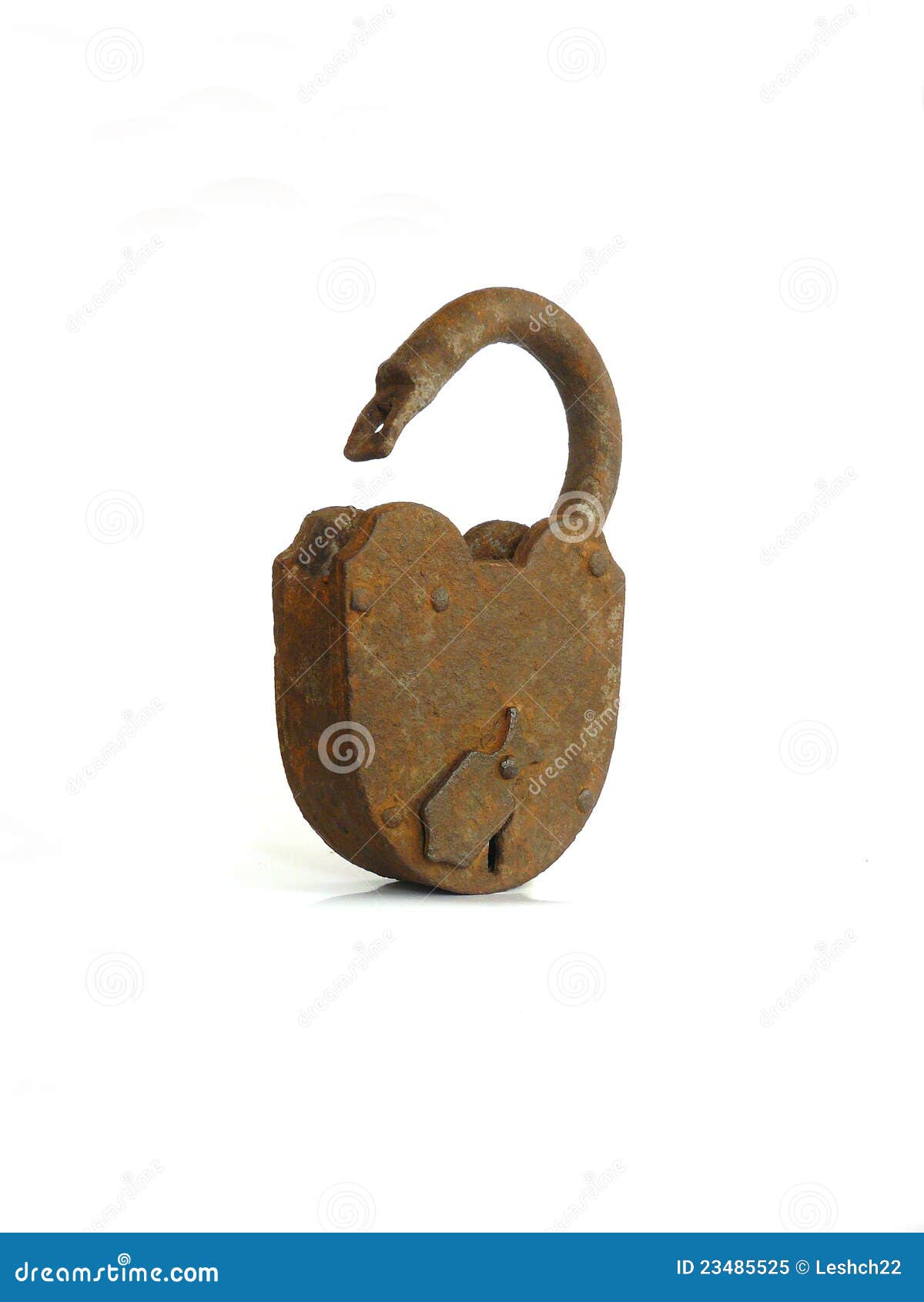 Old rusty padlock stock image. Image of house, ages, protection - 23485525