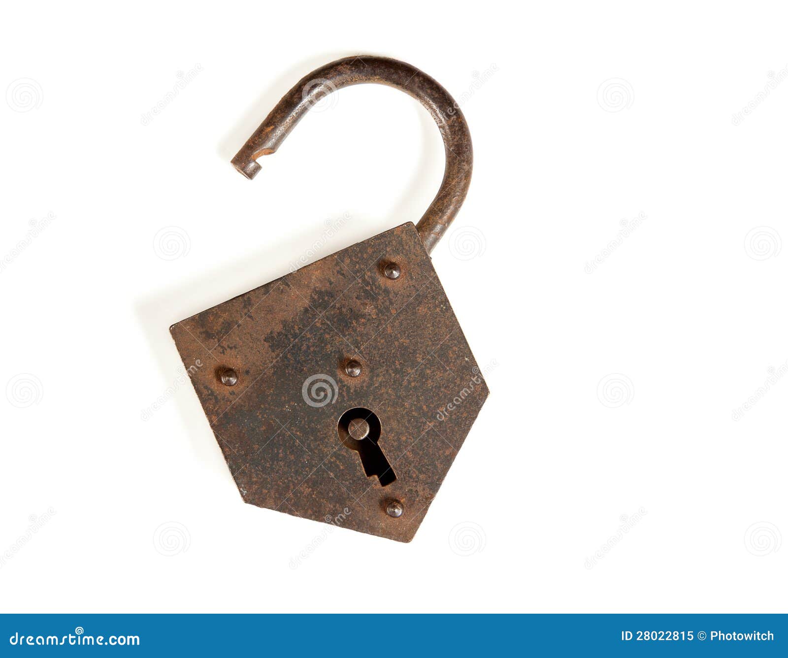 Old rusty padlock stock image. Image of privacy, padlock - 28022815
