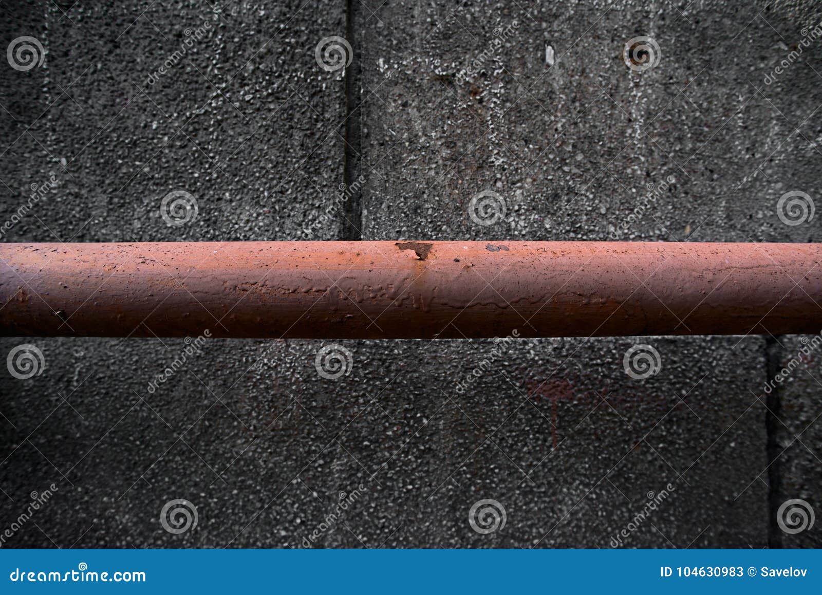 Old rusty pipe stock image. Image of dirty, pipeline - 104630983