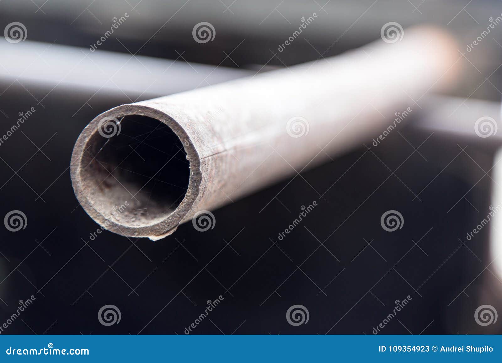Old rusty pipe stock image. Image of backdrop, pattern - 109354923