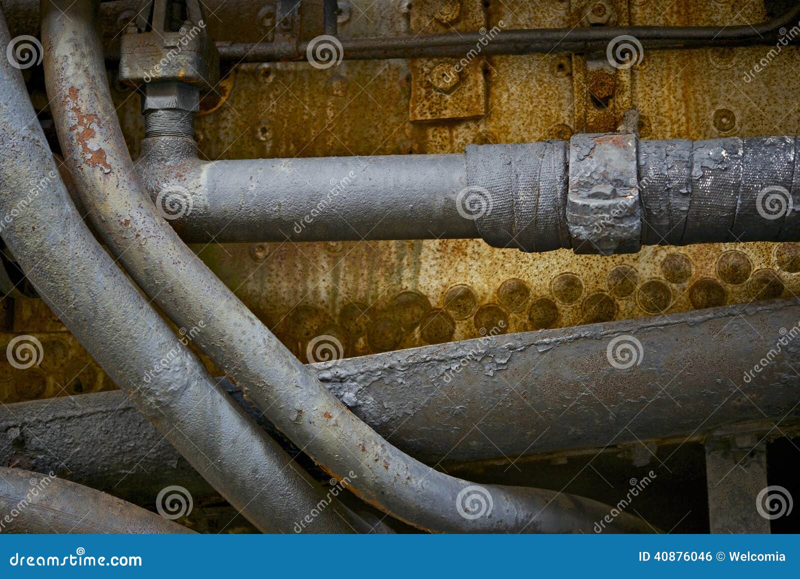 Rusty Pipes Stock Photography | CartoonDealer.com #32874488