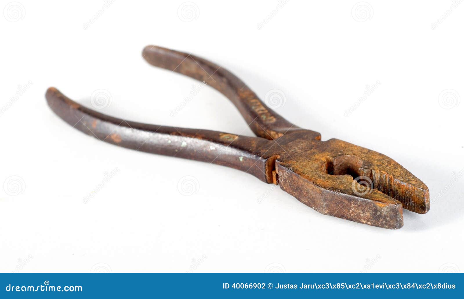Old rusty pliers stock photo. Image of technology, isolated - 40066902