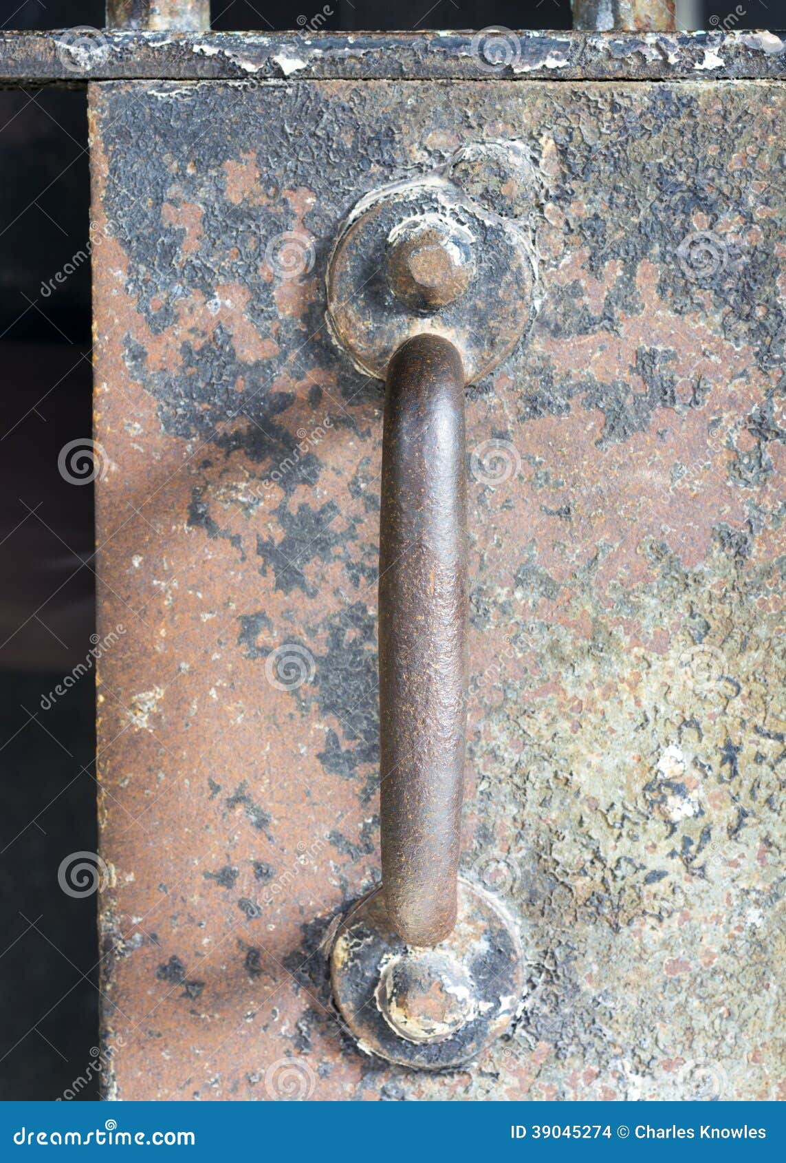Old rusty Prison handle stock photo. Image of macro, handle - 39045274