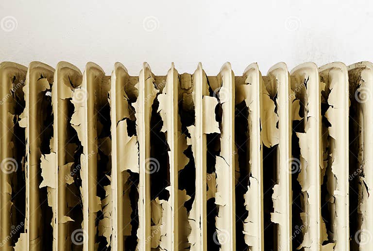 Old rusty radiator stock image. Image of background, radiator - 27801265