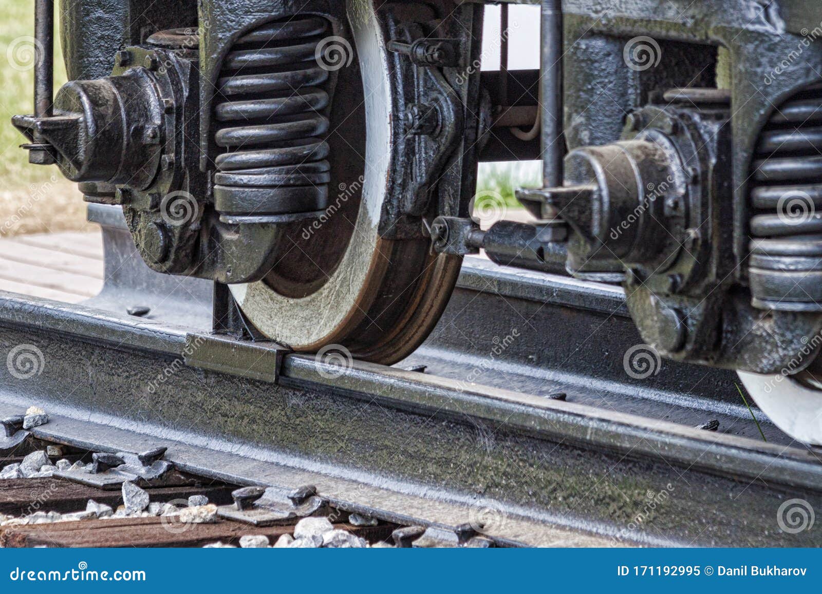 Old Rusty Railroad Wagon Weels Stock Image - Image of railway, travel ...