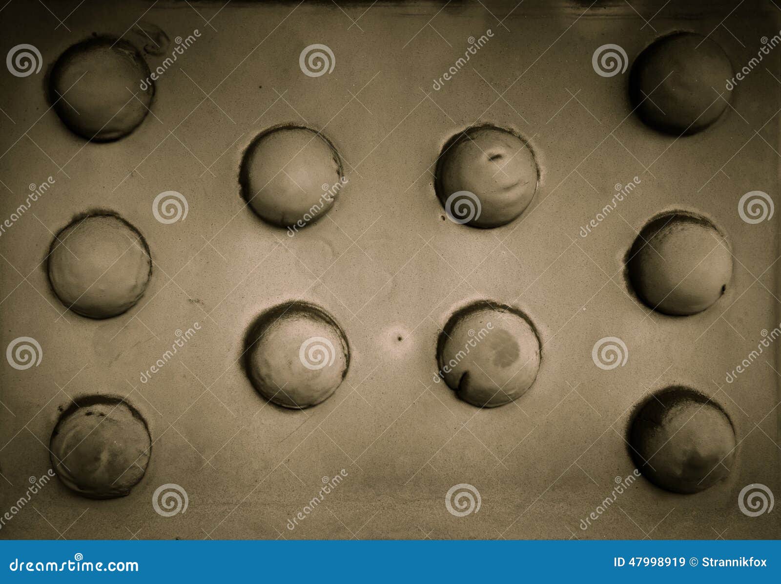 Old Rusty Rivets on Large Corroding Steel Plates of a Train and Stock ...