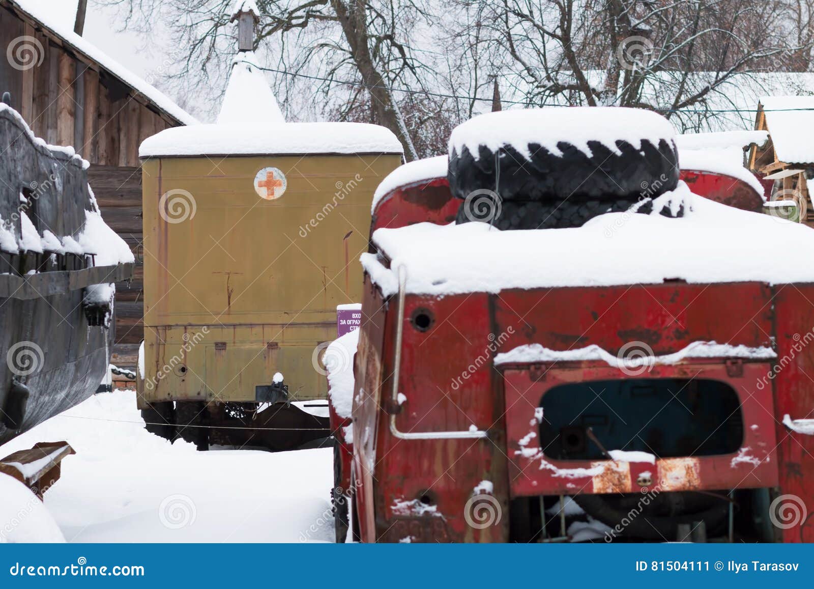 The Old Rusty Russian Truck Stock Image - Image of metal, soviet: 81504111