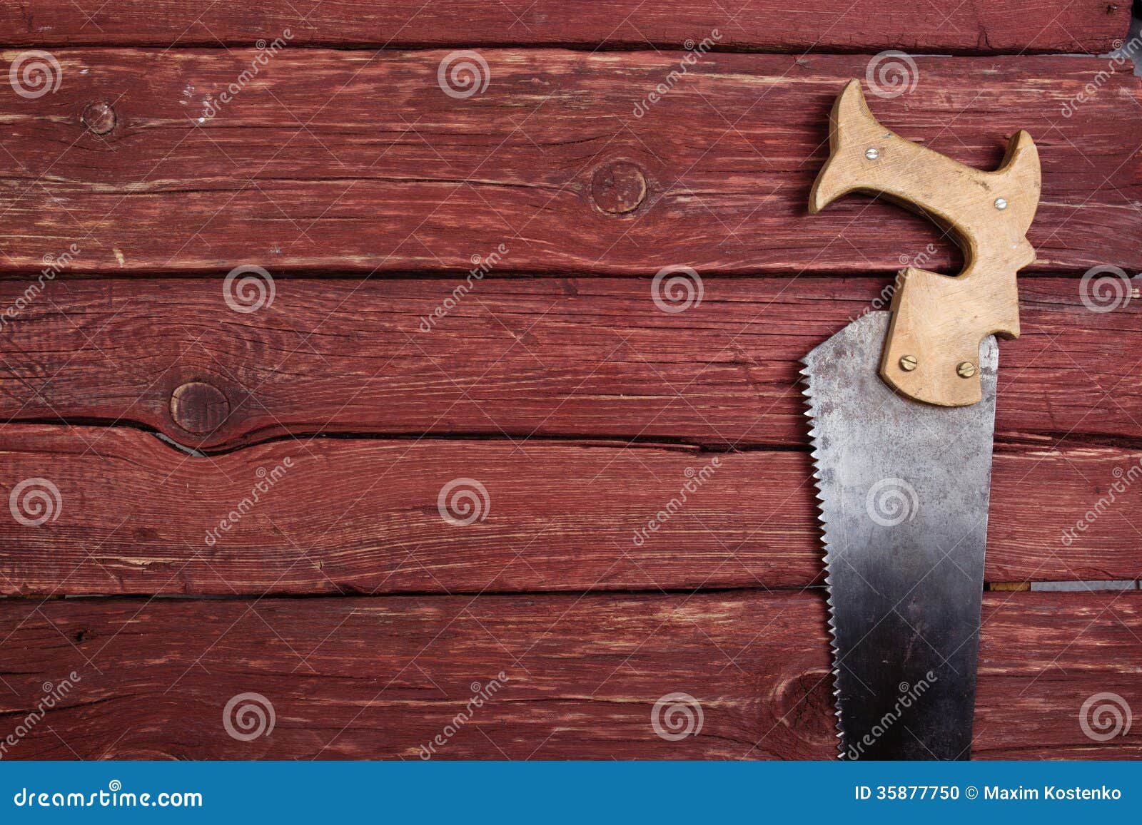 Old rusty saw stock photo. Image of antique, tool, carpentry - 35877750