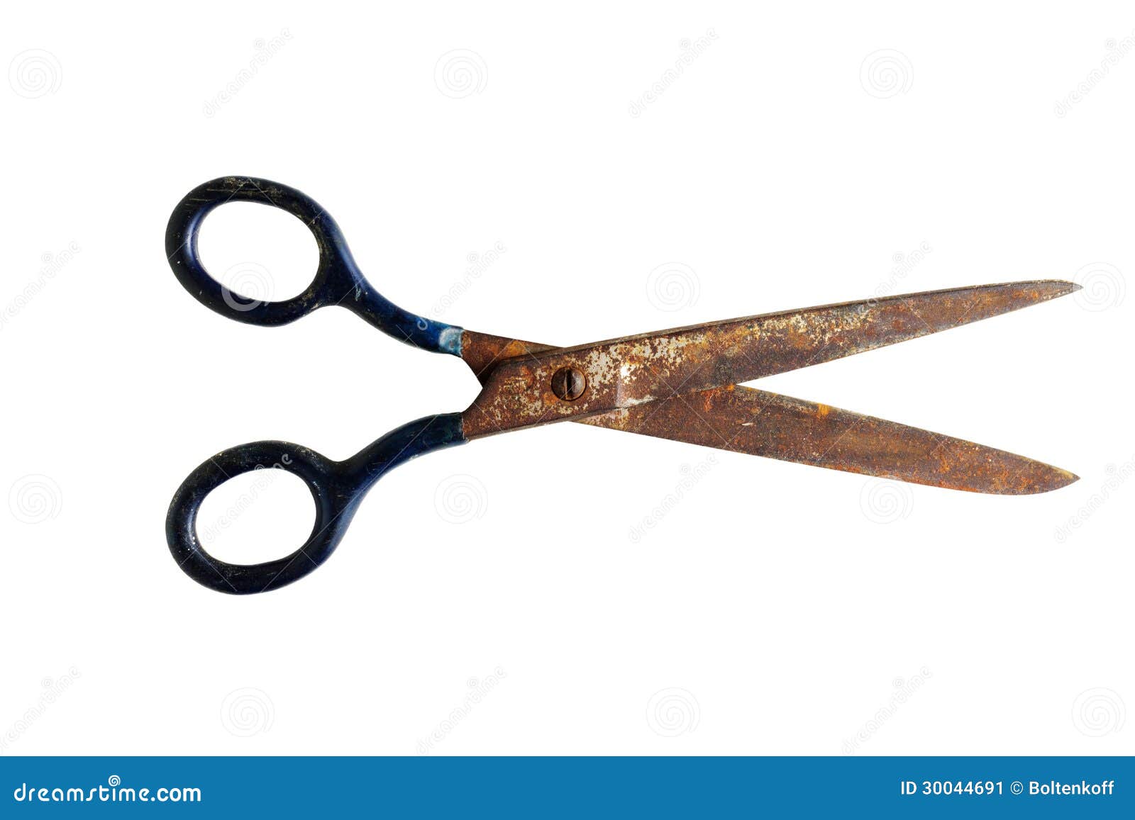 Rusty scissors stock image. Image of sharp, iron, obsolete - 30044691