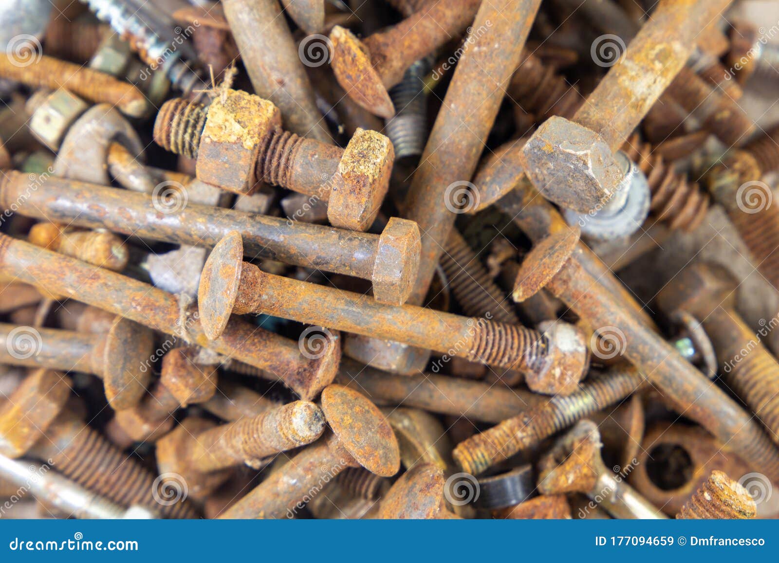 Old Rusty Scrap Metal Bolts Stock Image - Image of motor, parts: 177094659 Old Rusty Scrap Metal Bolts Stock Image - Image of motor, parts: 177094659