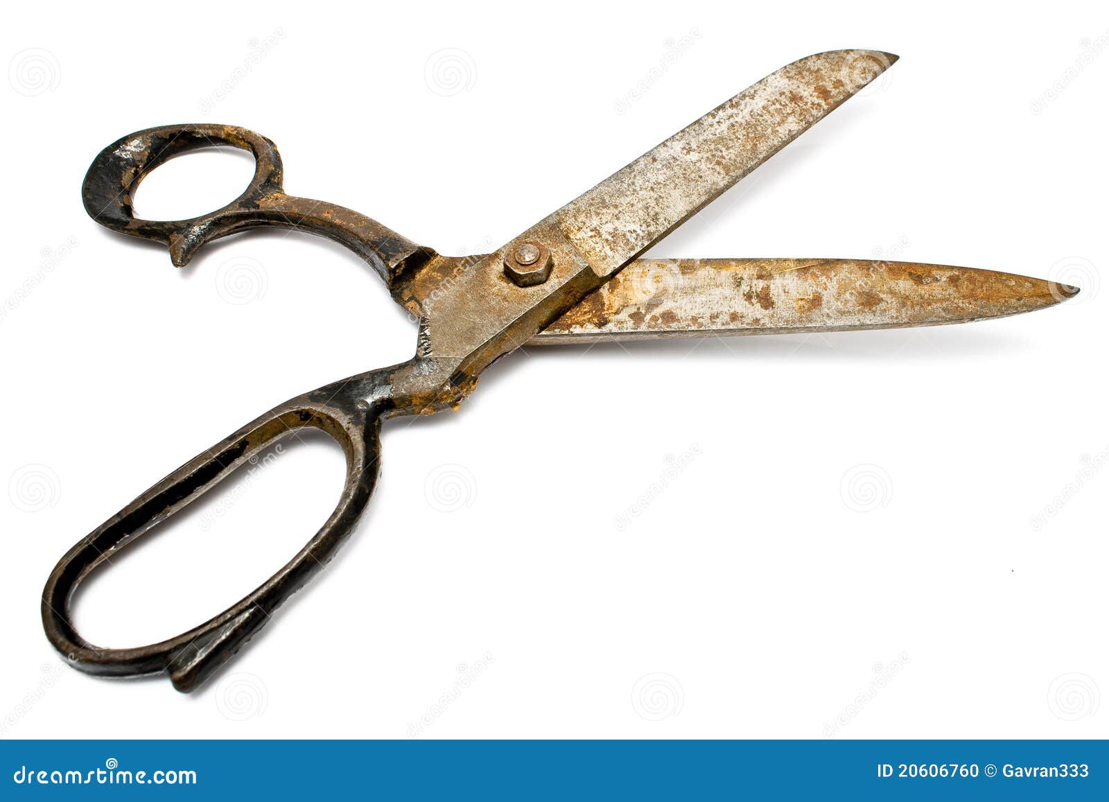 Old rusty sewing scissors stock photo. Image of black - 20606760