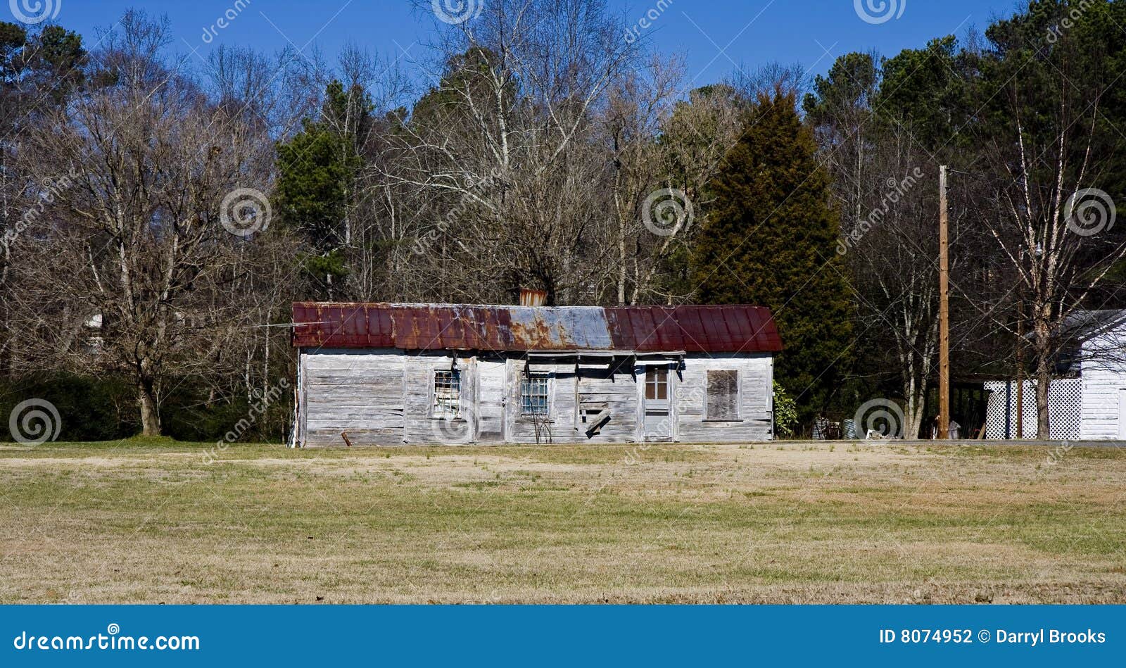 Old Rusty Shack stock photo. Image of landscaping, lawn - 8074952
