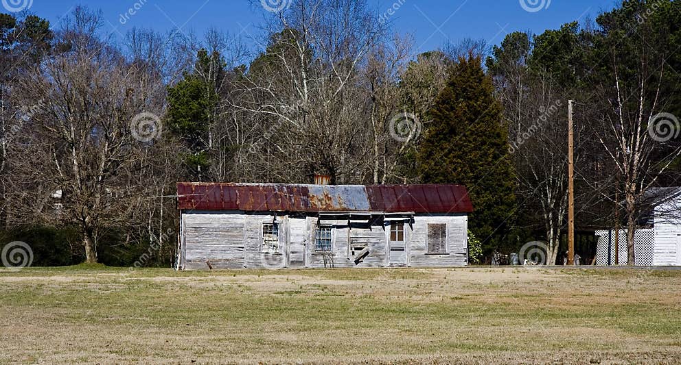 Old Rusty Shack stock photo. Image of landscaping, lawn - 8074952
