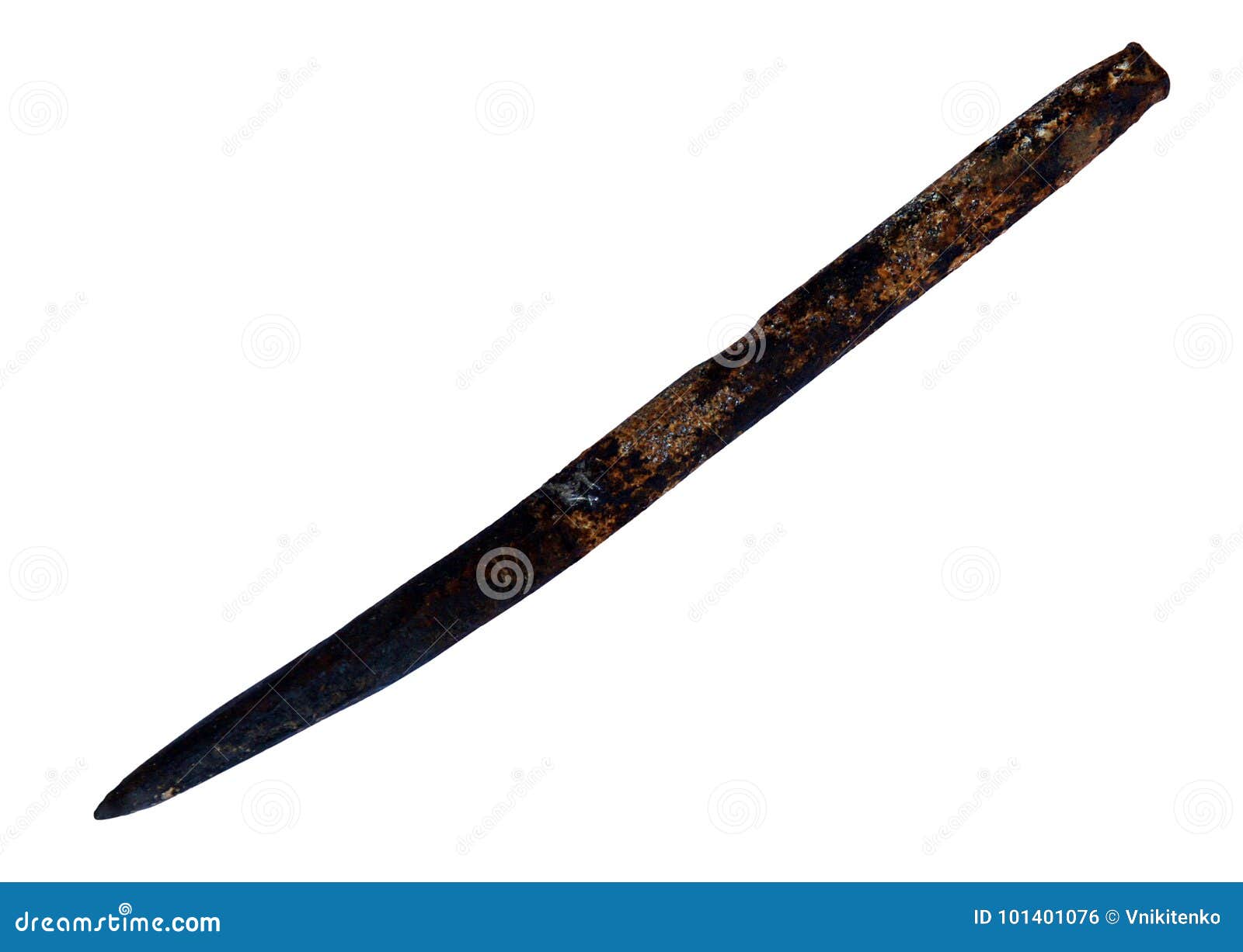 Old rusty sharp rod stock photo. Image of rusty, construction - 101401076