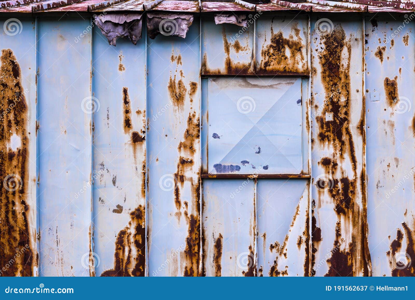 Old Rusty Shed stock image. Image of grass, building - 191562637